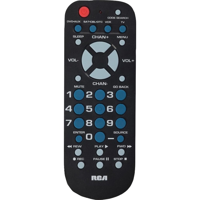 RCA 4-Device Palm-Sized Universal Remote in the Universal Remotes ... RCA 4-Device Palm-Sized Universal Remote in the Universal Remotes ...