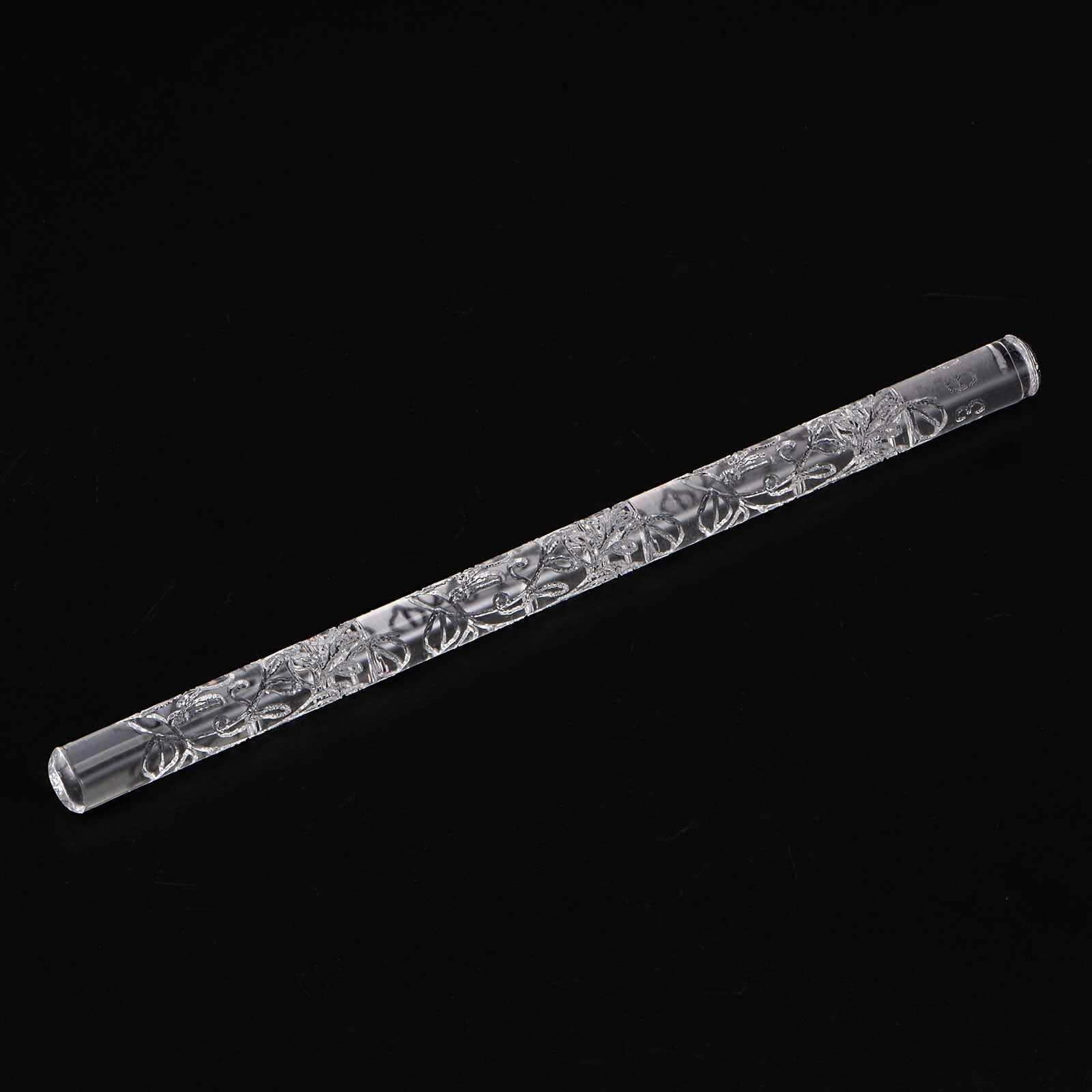 Harfington Acrylic Embossed Rolling Pin 6.3inch Aquatic Plants 3D ...