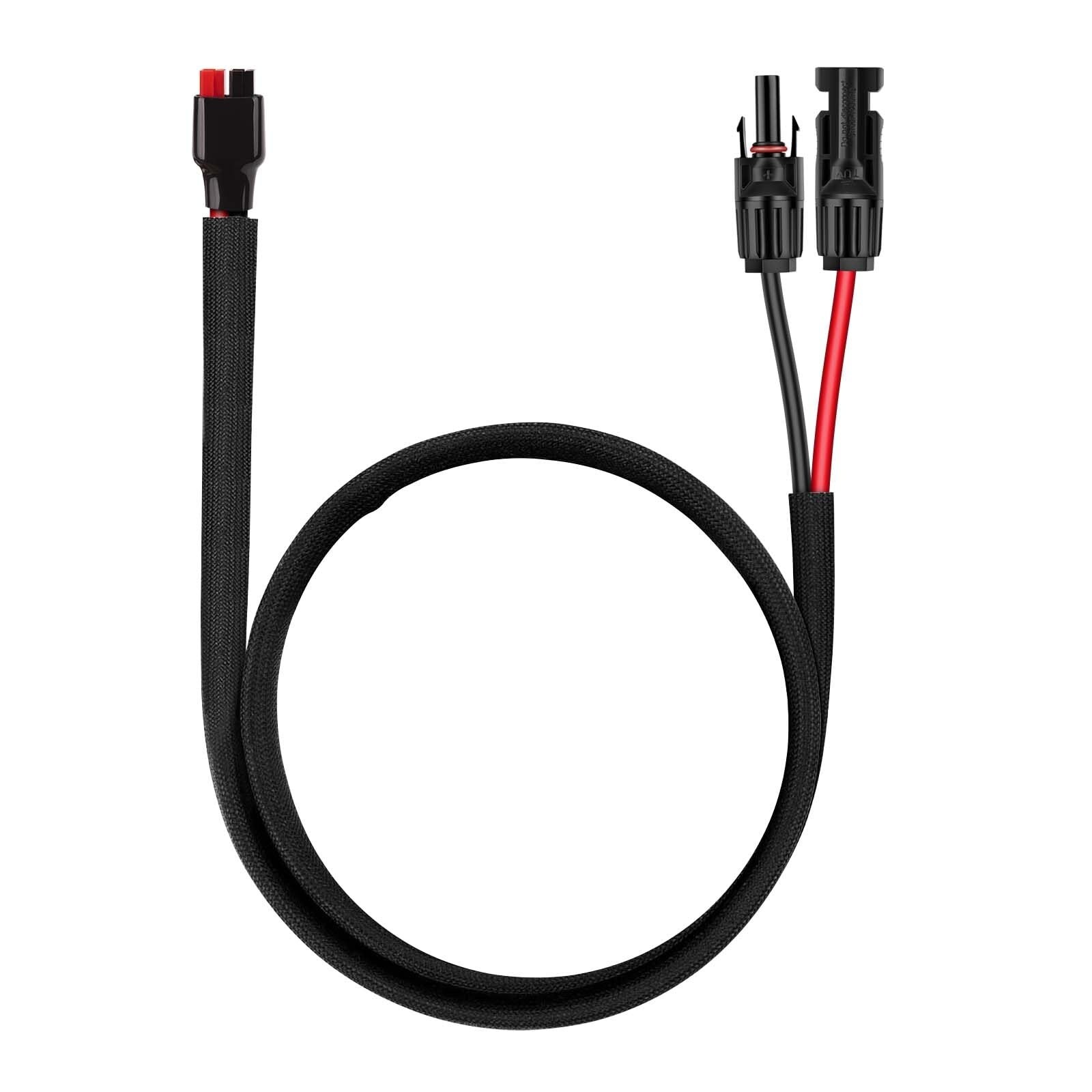 Misopily Solar Panel Cable Kit 10AWG 10Ft Heavy Duty Extension Wire for ...