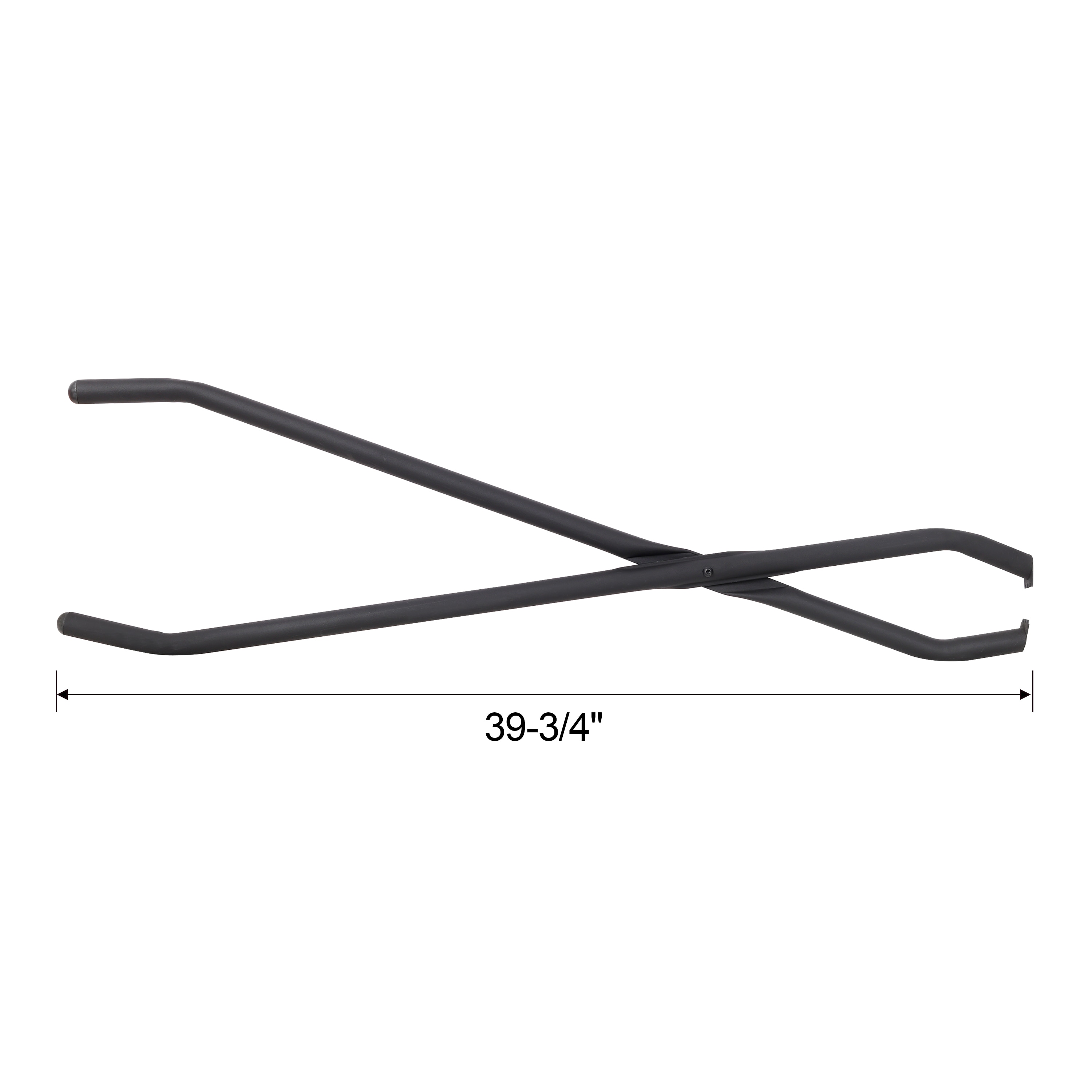 Wudkey 40 in. Heavy Duty Fire Tongs Log Grabber Rust-Resistant Metal ...