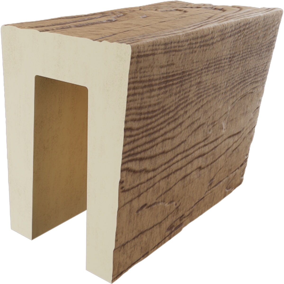 Ekena Millwork 3-1/2-in W x 5-1/2-in H x 8-in L 3-Sided SAMPLE (U-Beam ...