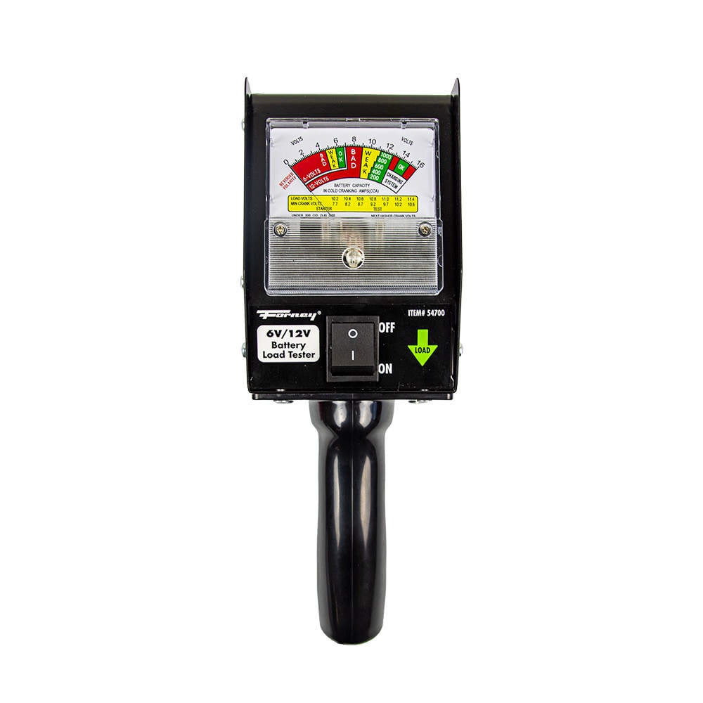 Forney 135 Amp 6V 12V Battery Load Tester for Car Truck and Motorcycle ...