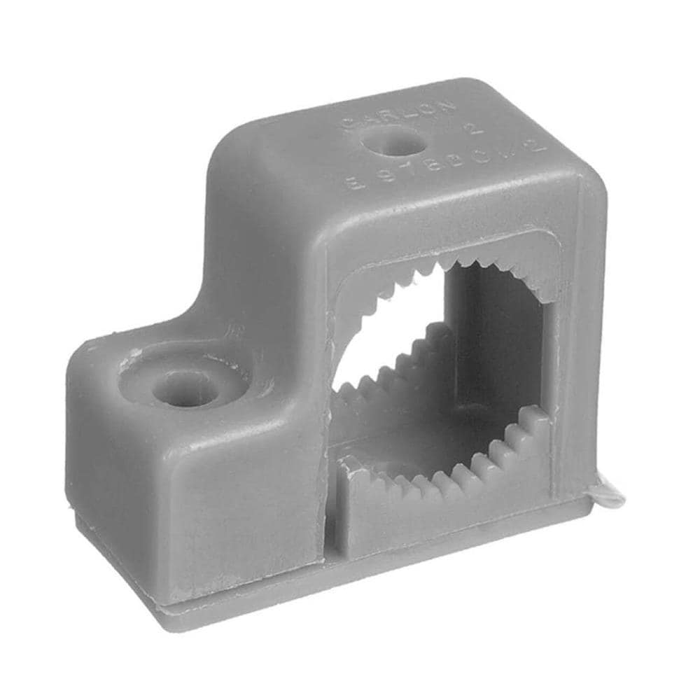 CARLON 1 2 in to 1 2 in dia Plastic Adjustable Clamp