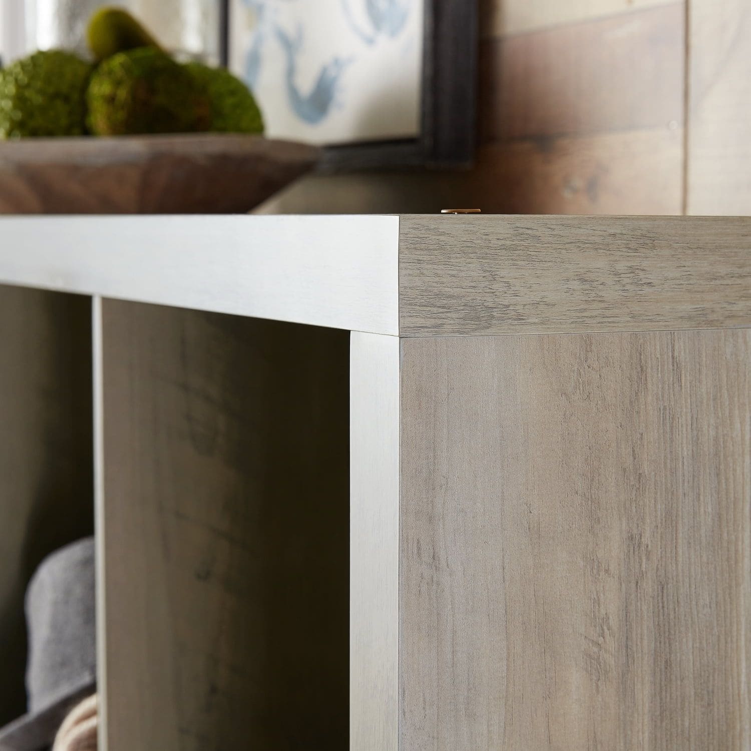 JUSHUA 6 Cube Storage Organizer Rustic Gray in the Cube Storage ...