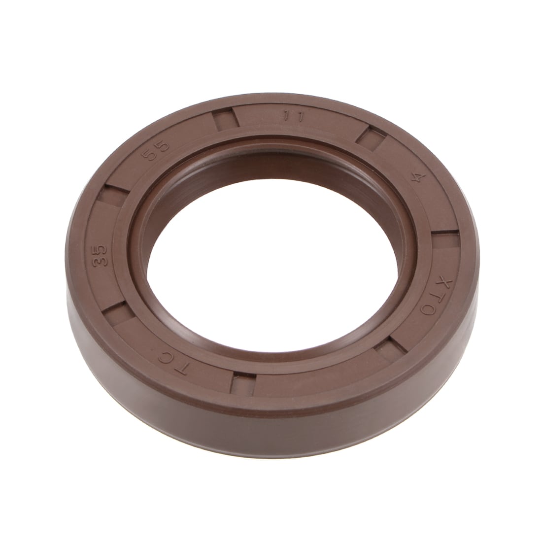 Unique Bargains Oil Seal 35mm Inner Dia 55mm OD 11mm Thick Fluorine ...