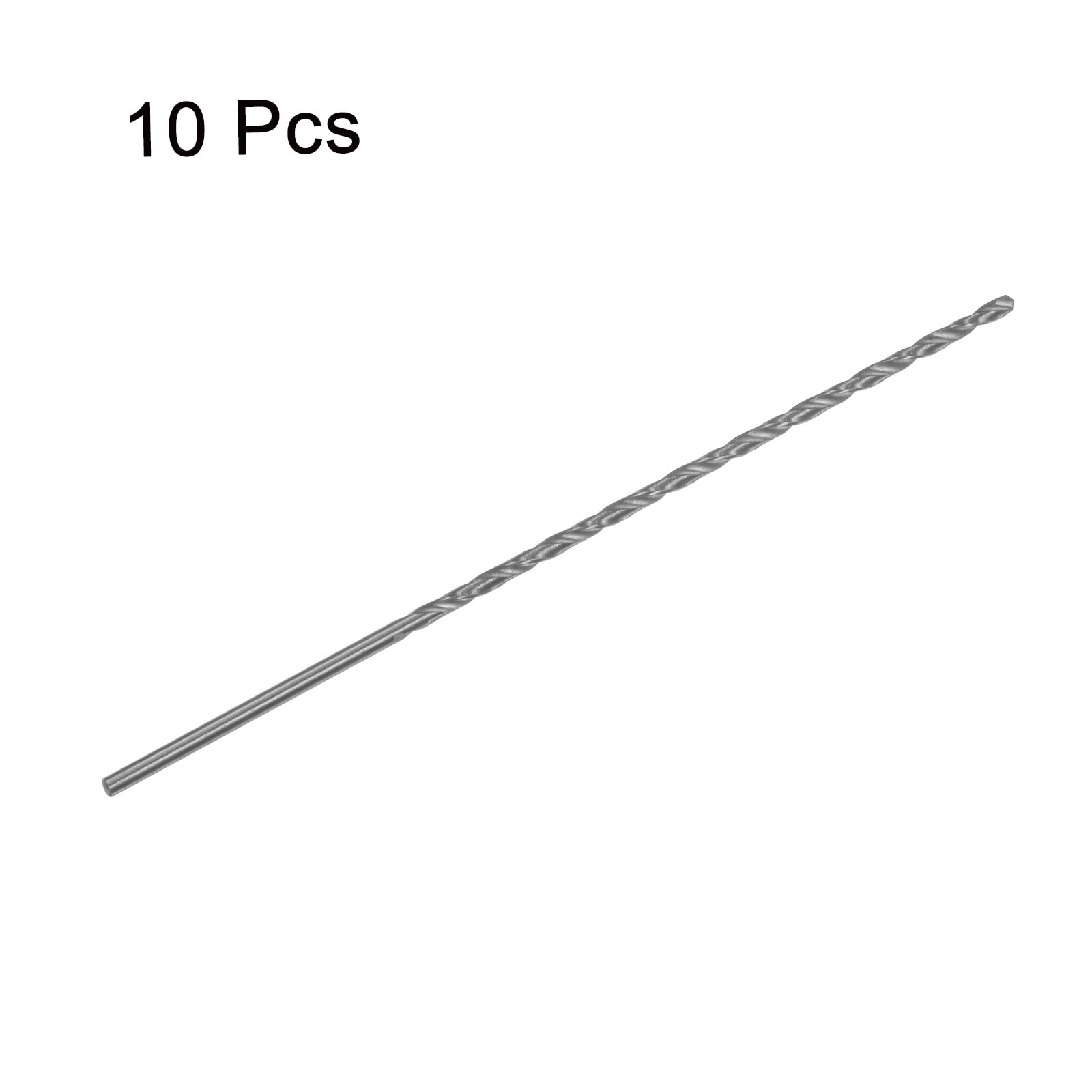 Harfington 10pcs Extra Long Drill Bits 2mm HSS Drill Bit with High ...