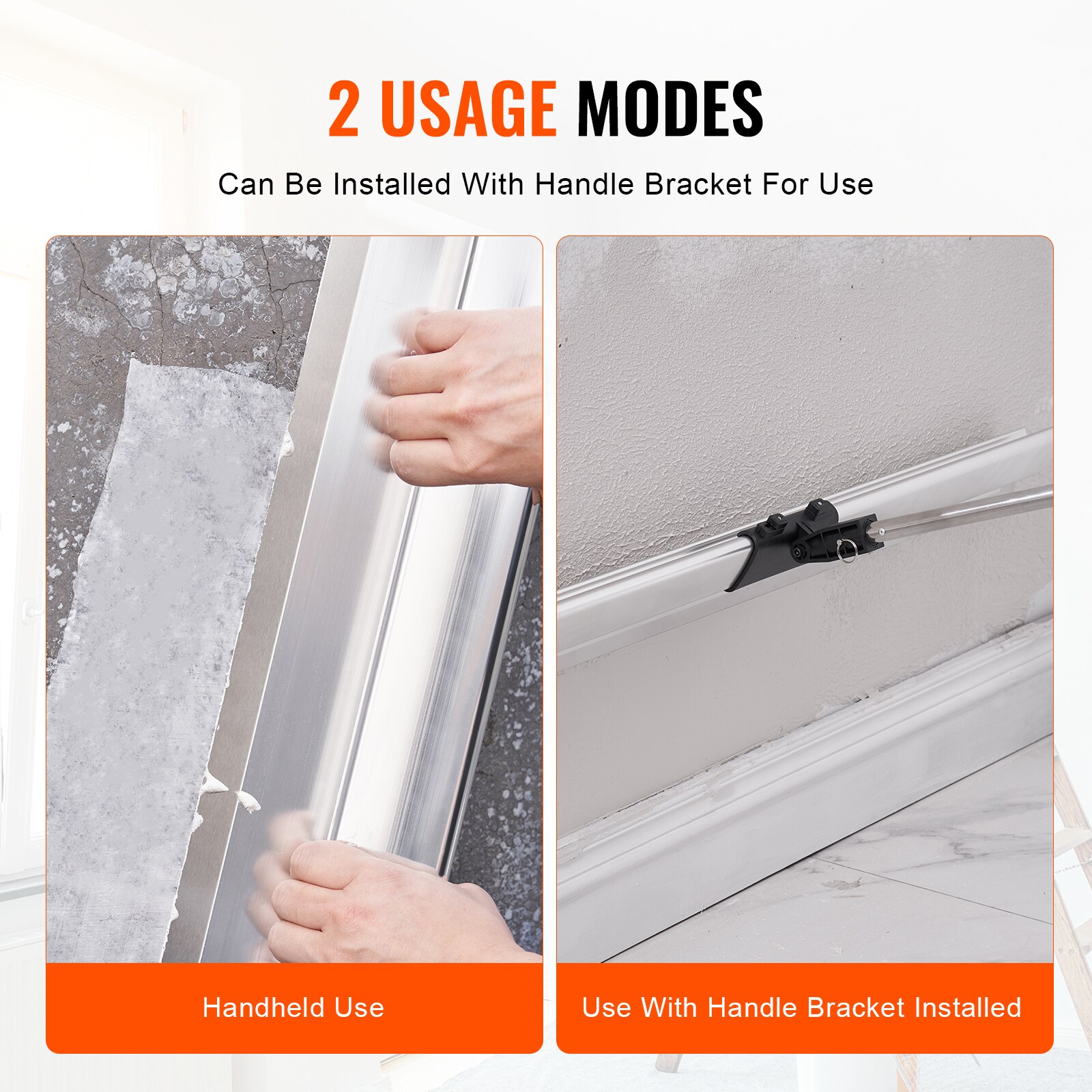 VEVOR Drywall Skimming Blade 48 inch Smoothing Knife Stainless Steel ...