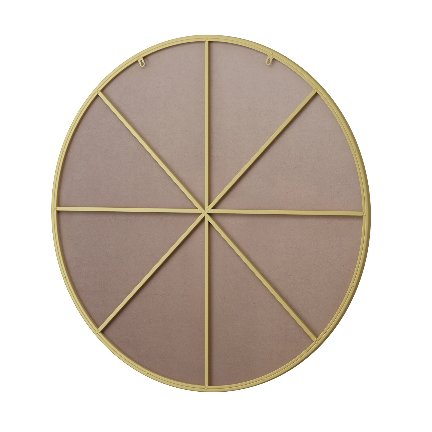 Streamdale Furniture Streamdale 39'' Gold Metal Framed Circular Wall ...