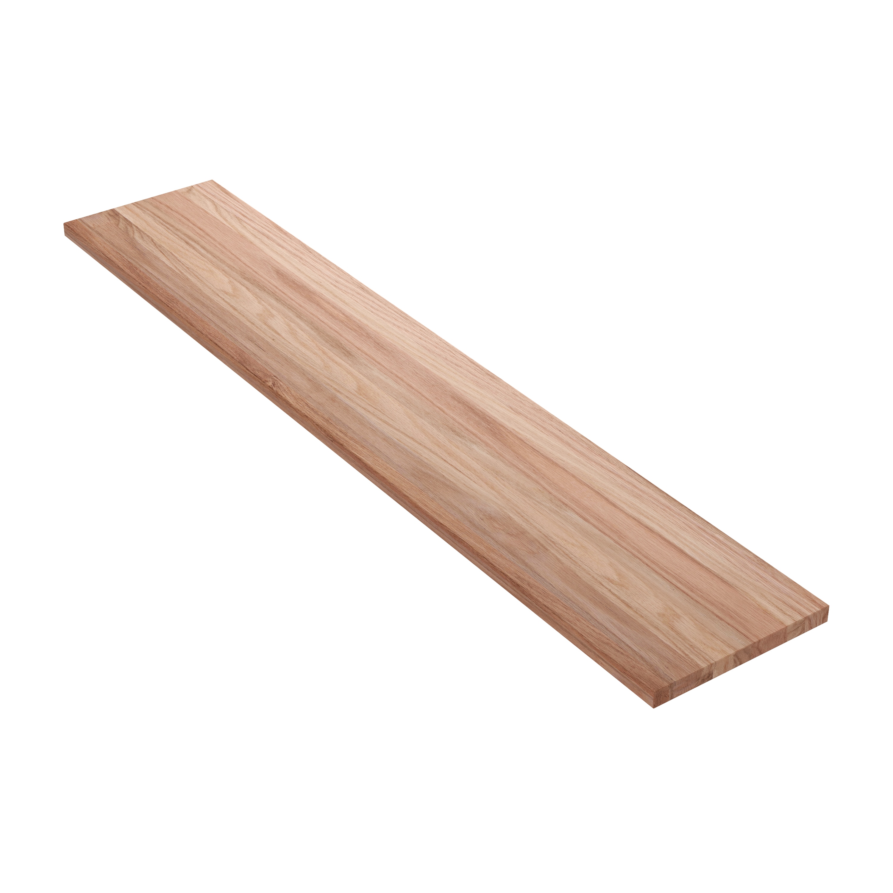 Crown Heritage 60-in x 11.5-in x 1.03-in Unfinished Red oak No return ...