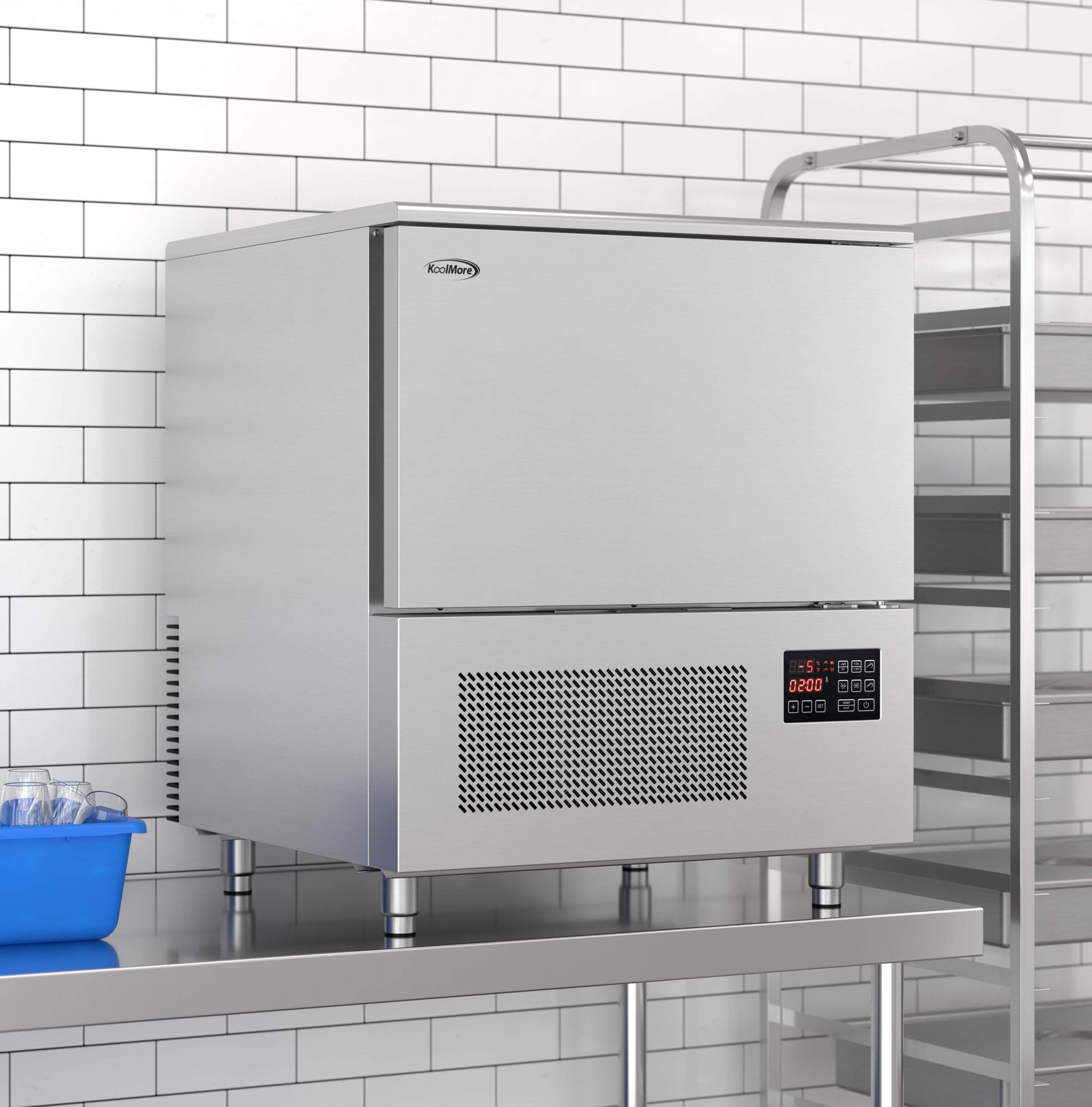 KoolMore Blast Chiller 3.49-cu ft Commercial Refrigerators Stainless ...