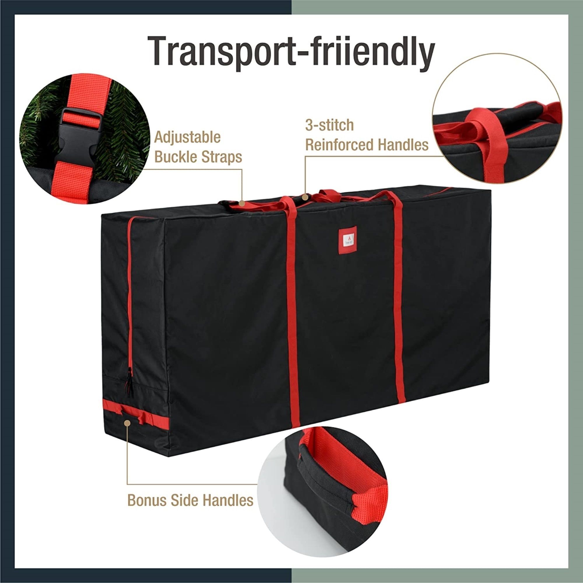 Tree Nest Christmas Tree Storage Bag for 9-foot Disassembled Artificial ...