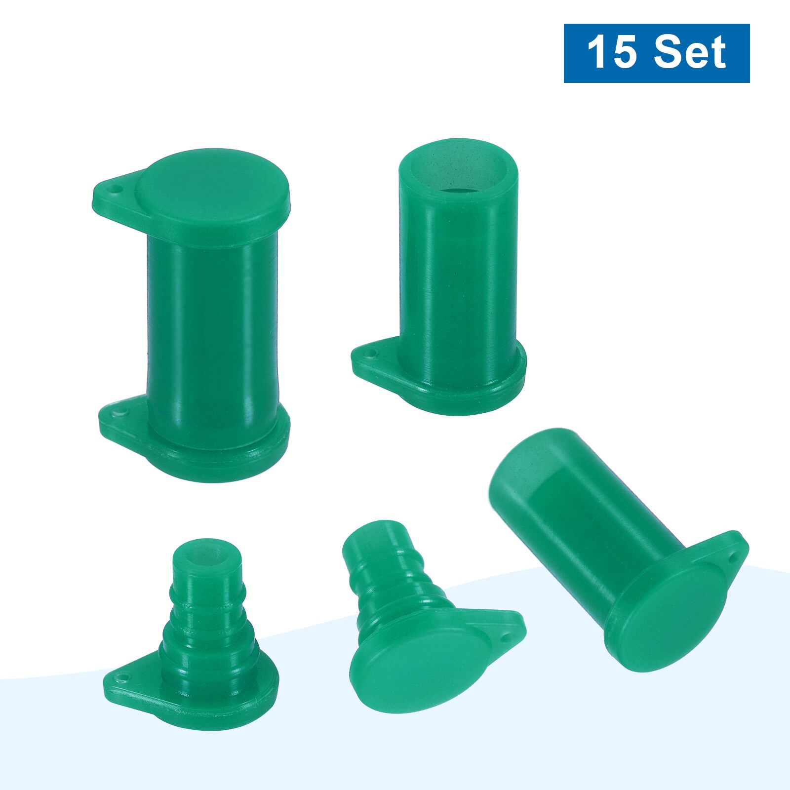Unique Bargains Solar Connector Caps 15 Set Weather Resistant IP67 Male ...