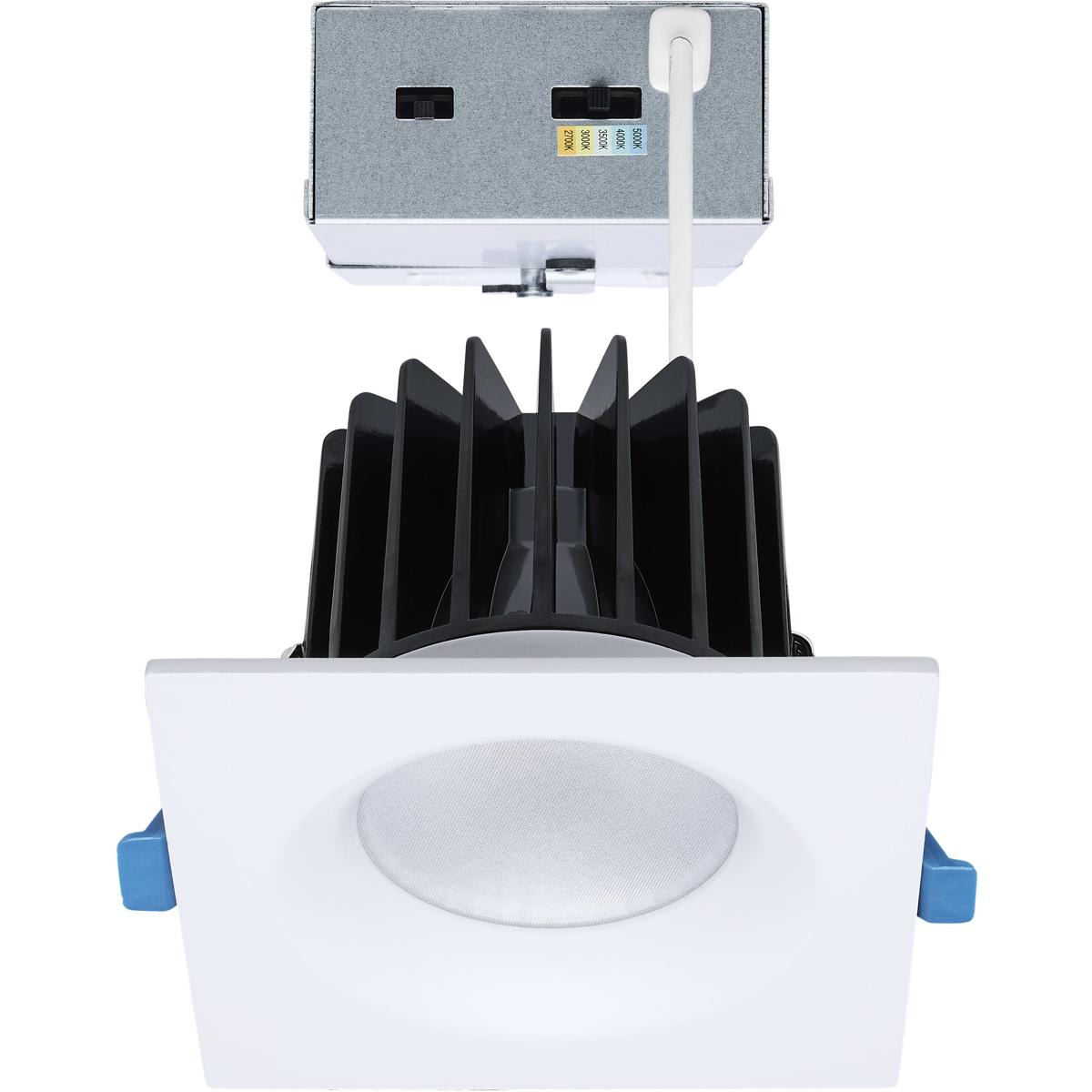 Satco S11673 ColorQuick Integrated LED White Recessed in the Recessed ...