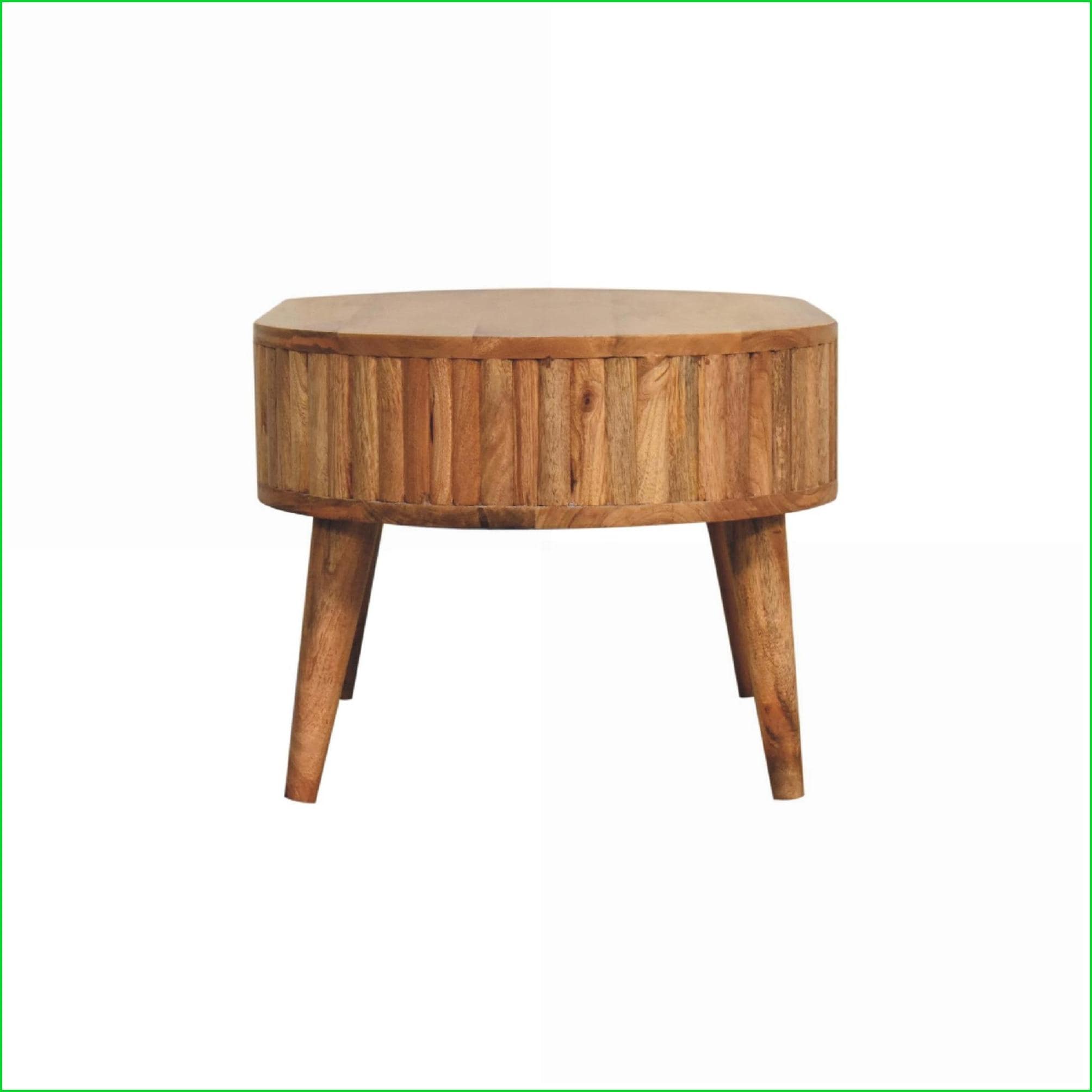 Watnature Stripe Coffee Table with Clean Lines amp Contemporary ...