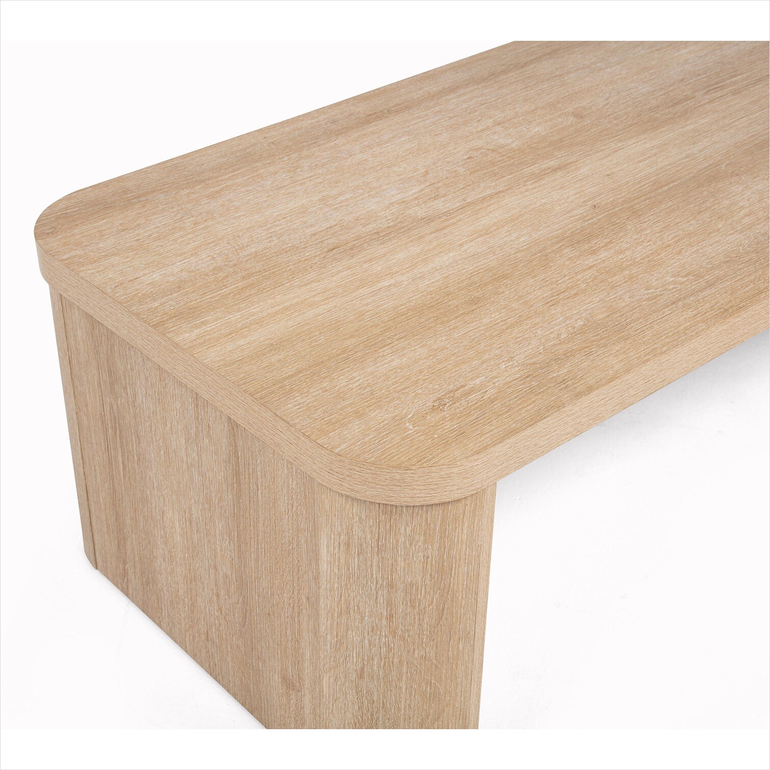 Naturefalls Wood three-piece cocktail table set with hidden casters and ...