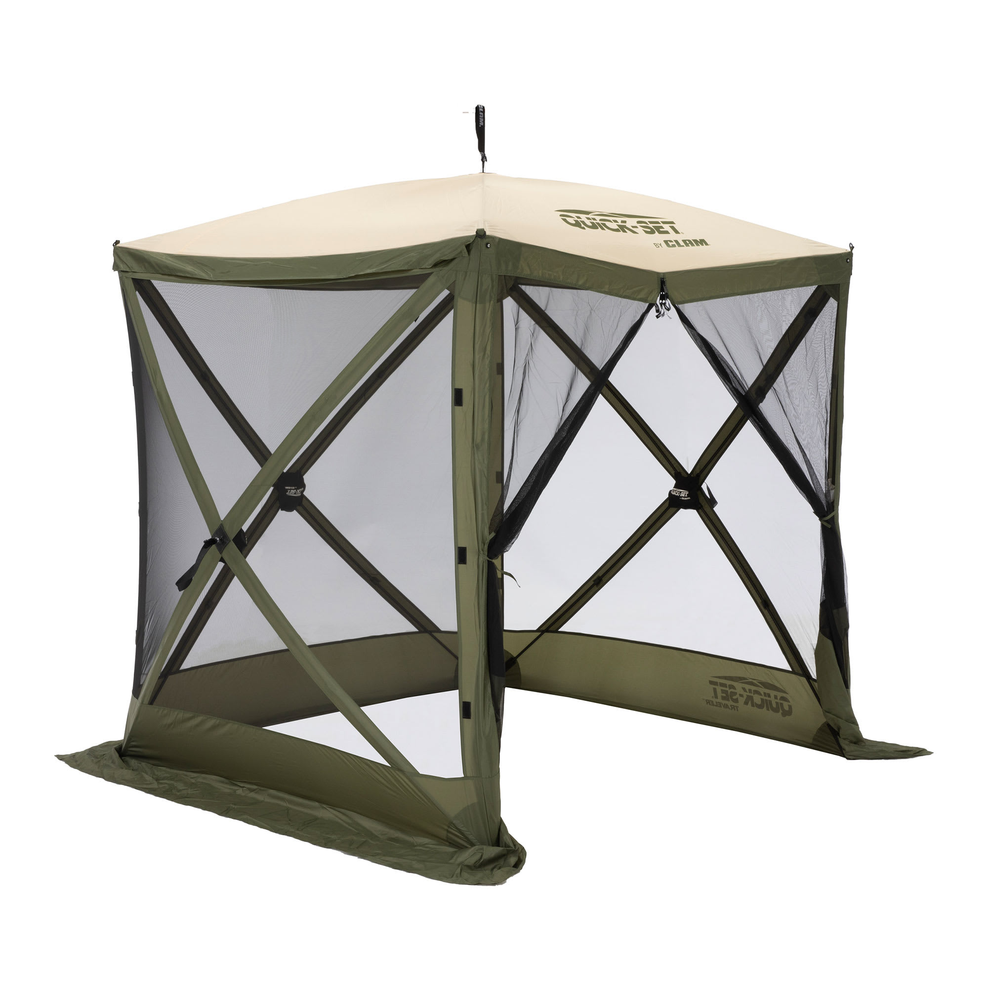 Clam Outdoors CLAM Quick-Set Traveler 6x6Ft Portable Outdoor 4 Sided ...