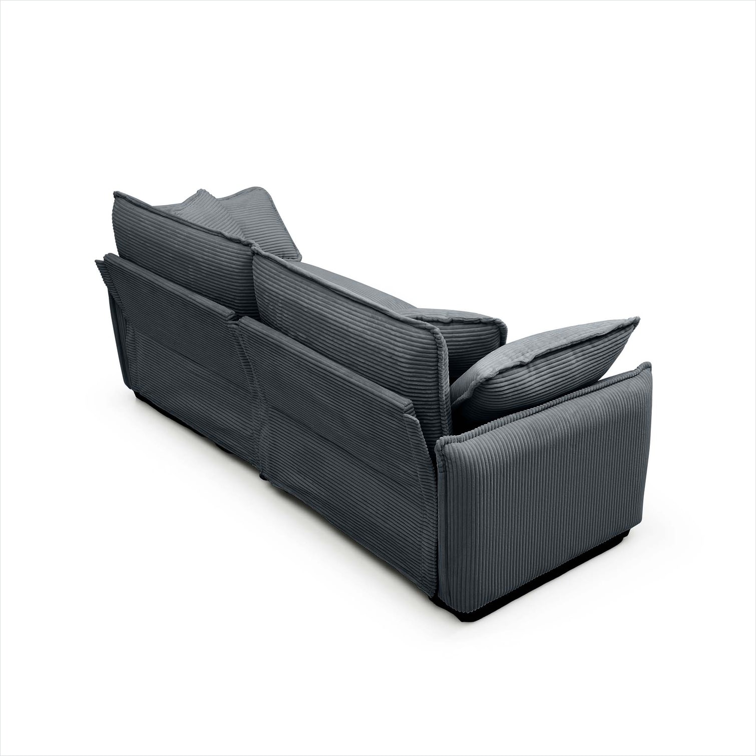 Naturefalls Oversized 3-Piece Sectional Sofa with Removable Arms ...