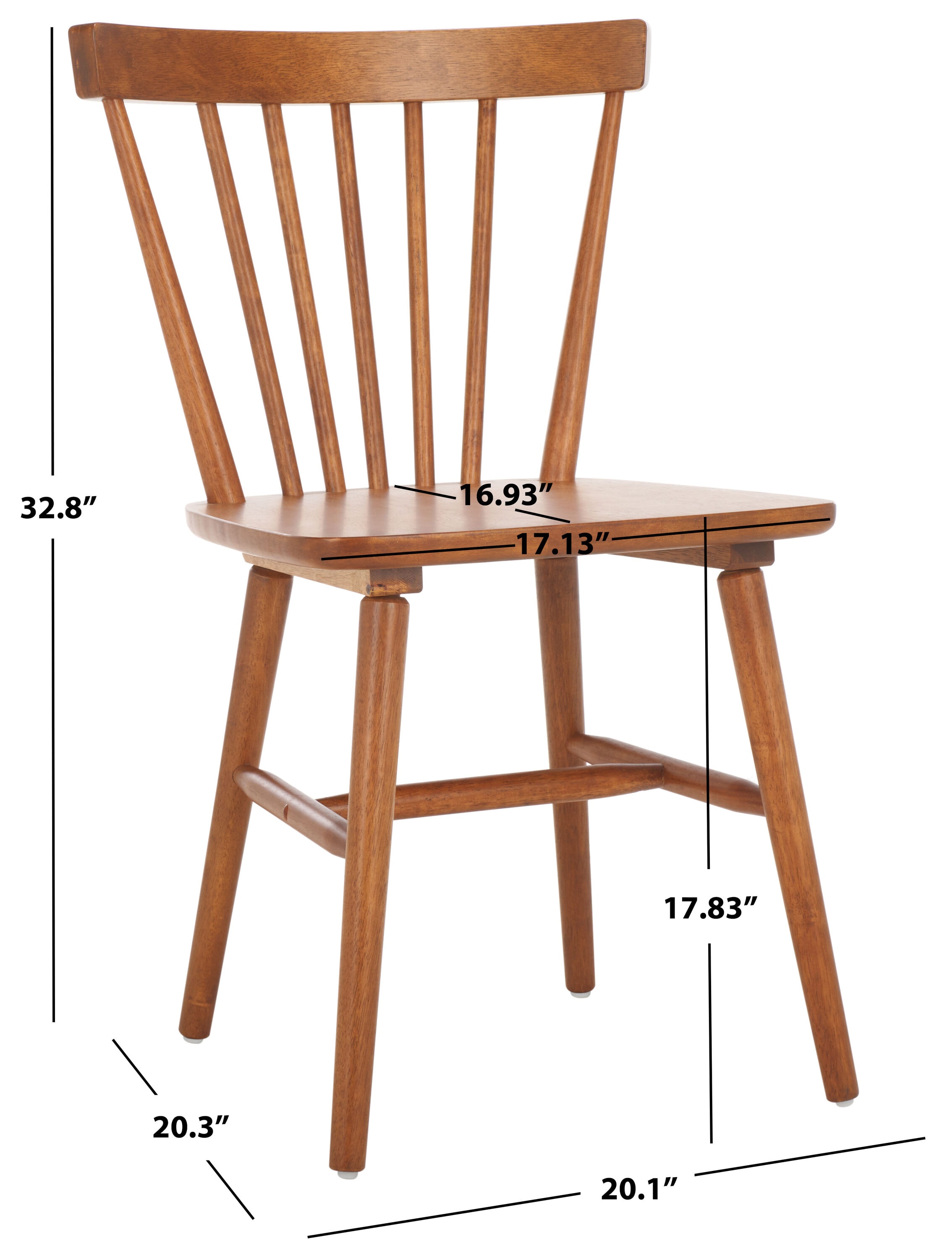 Safavieh Set of Winona Country Dining side chair ( Wood Frame ) in the ...