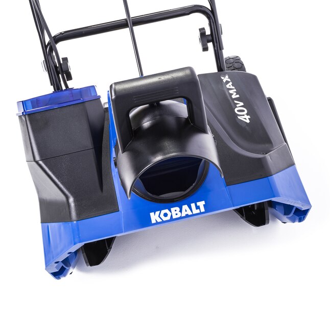 Kobalt 40-volt Max 20-in Single-stage Push Cordless Electric Snow ... Kobalt 40-volt Max 20-in Single-stage Push Cordless Electric Snow ...