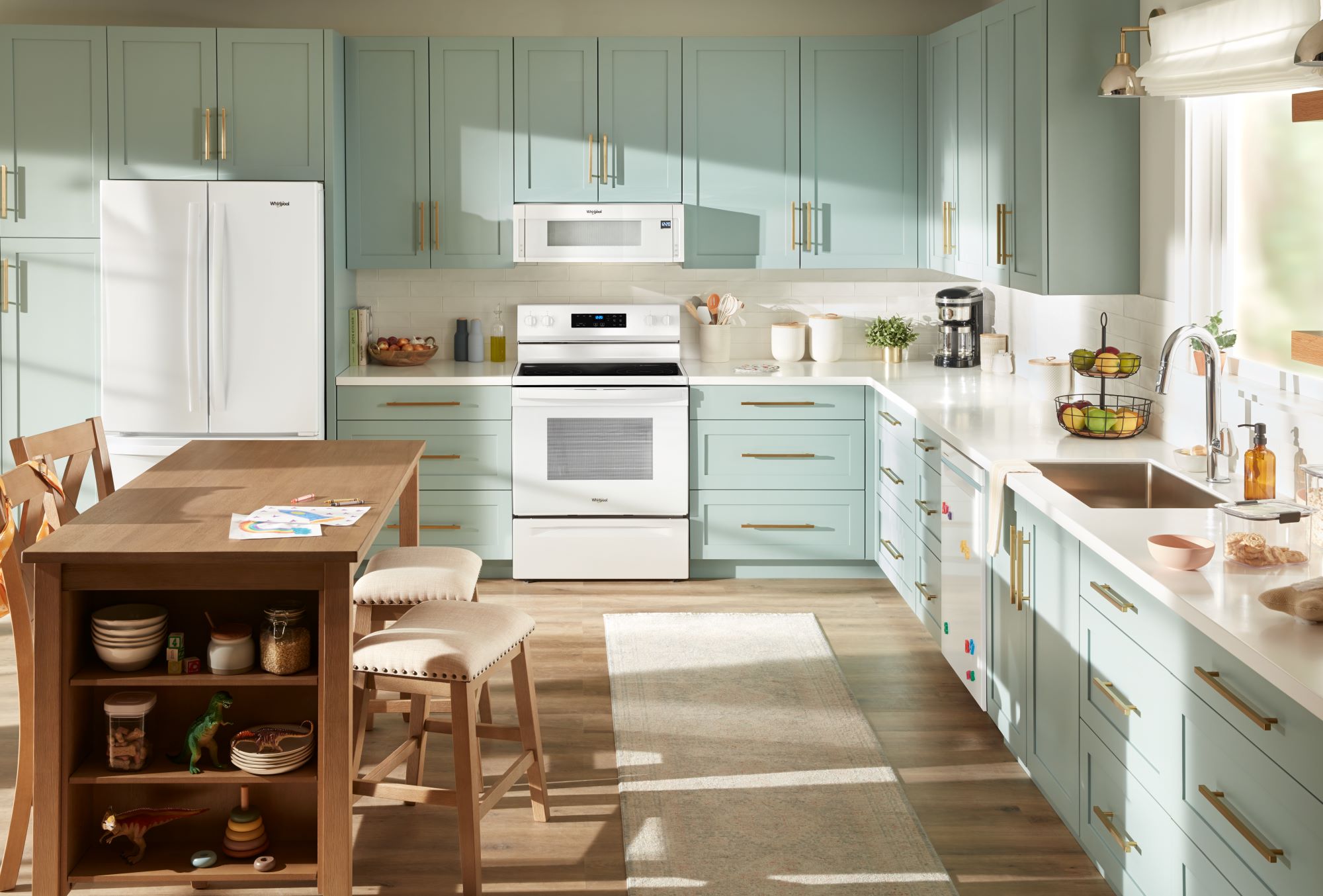 Whirlpool 30-in Glass Top 4 Burners 5.3-cu ft Freestanding Electric ...