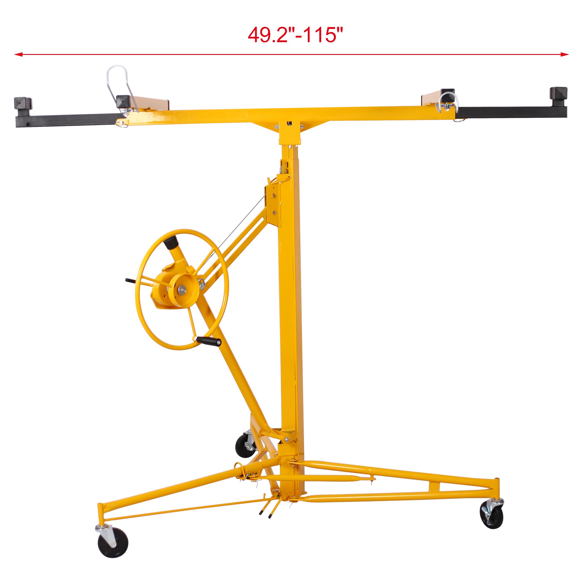 Dexmalle Drywall Panel hoist Drywall Lift Rolling Panel Hoist Jack ...