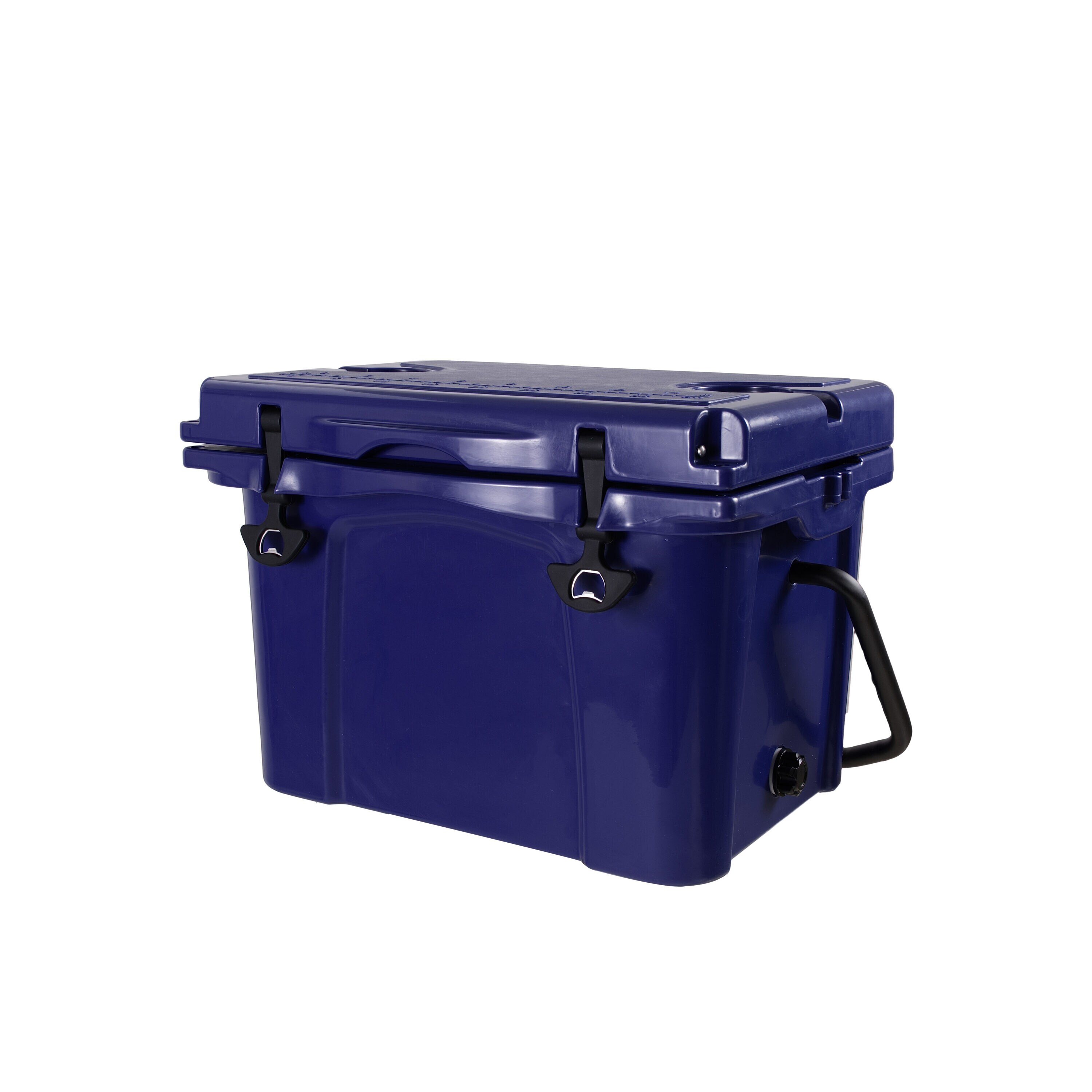 Bellemave Blue 25 Quart(s) Hard Insulated Chest cooler with Bottle ...