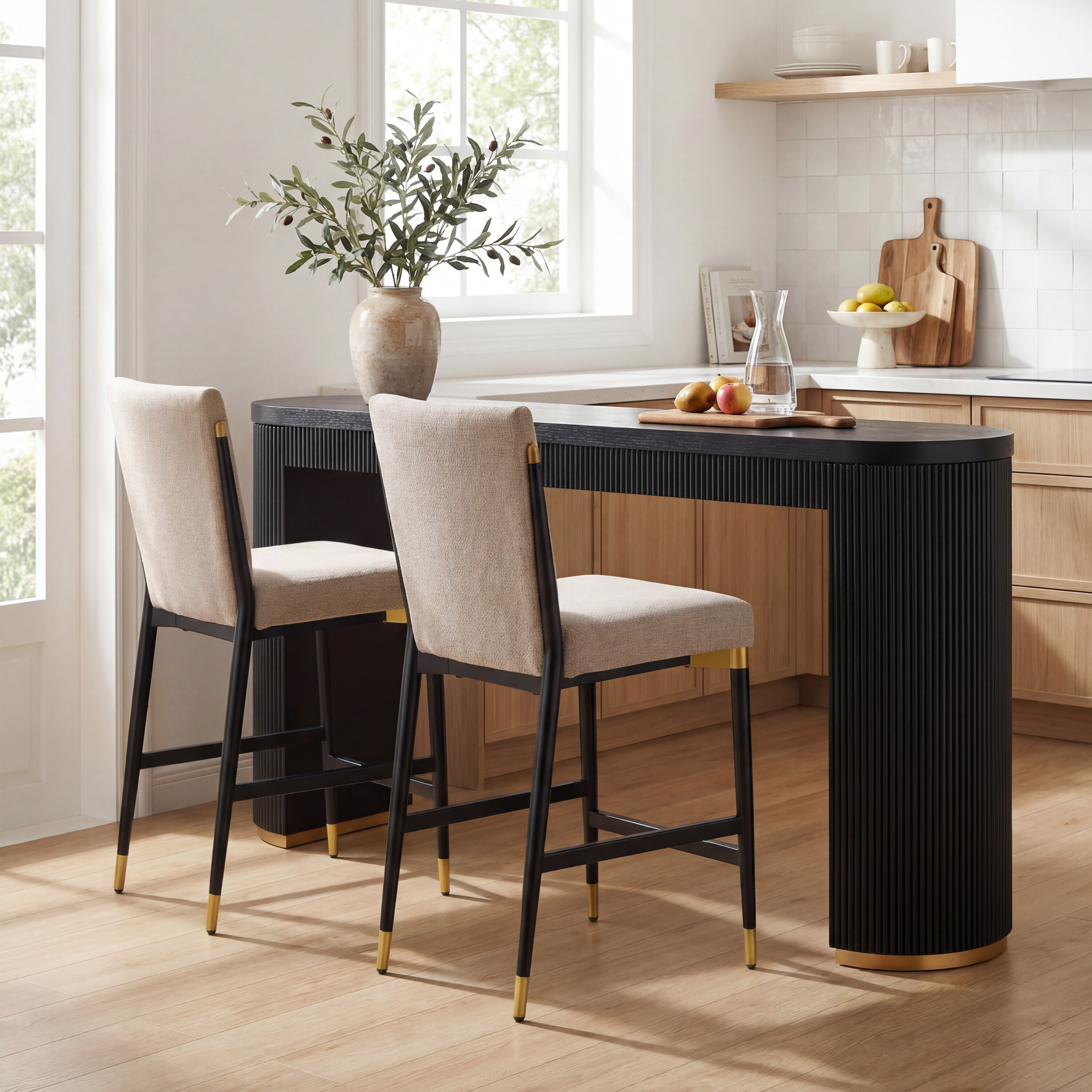 Christopher Knight Home Kara Modern 3-Piece Counter Height Dining Set ...