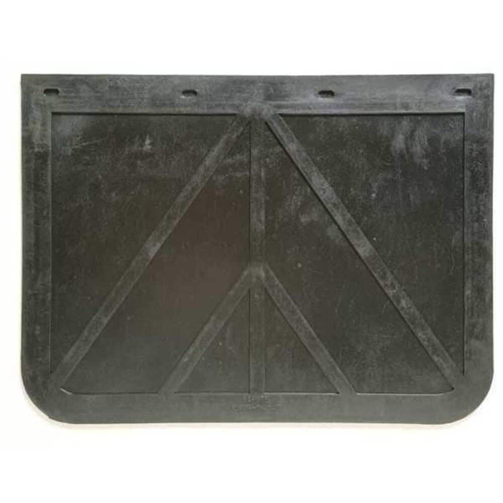 Buyers Products Mud Flaps 18 in X 24 in Rubber Black 1 PR B2418LSP in ...