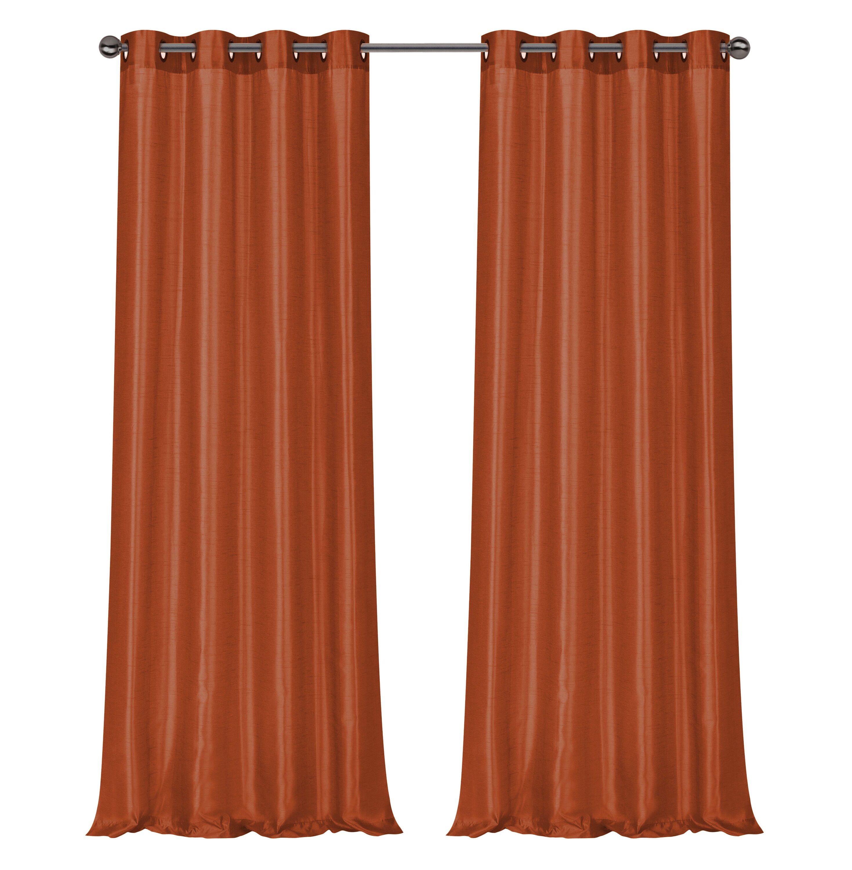 KATE AURORA 1 Piece Autumn Cinnamon Spice Faux Silk Lightweight ...