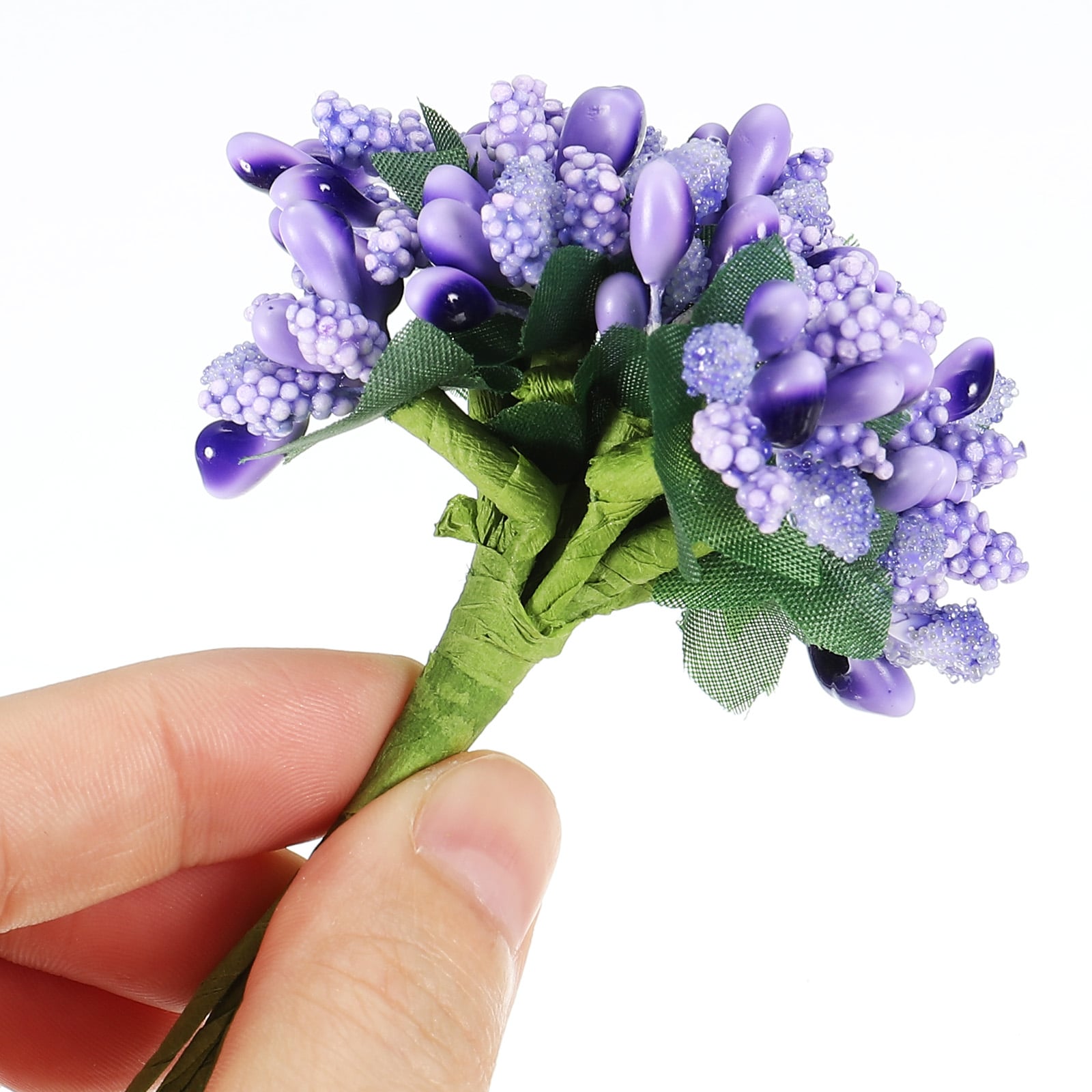 PATIKIL Mini Artificial Pip Berry Picks Bunch 144pcs Fruit Flower ...