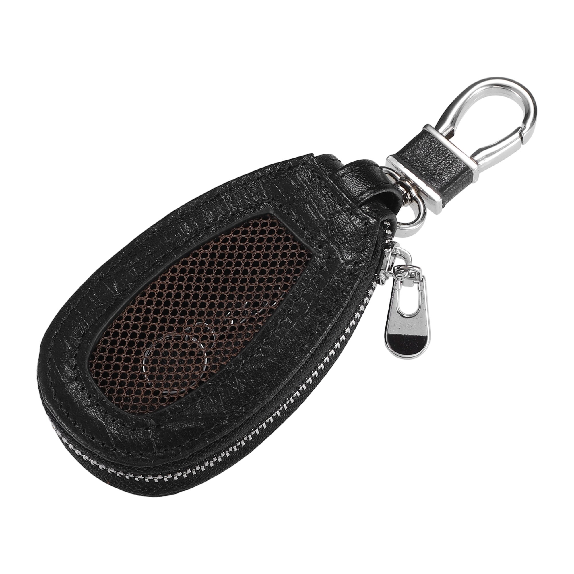 Unique Bargains Universal Car Key Fob Case Genuine Leather Car Key ...