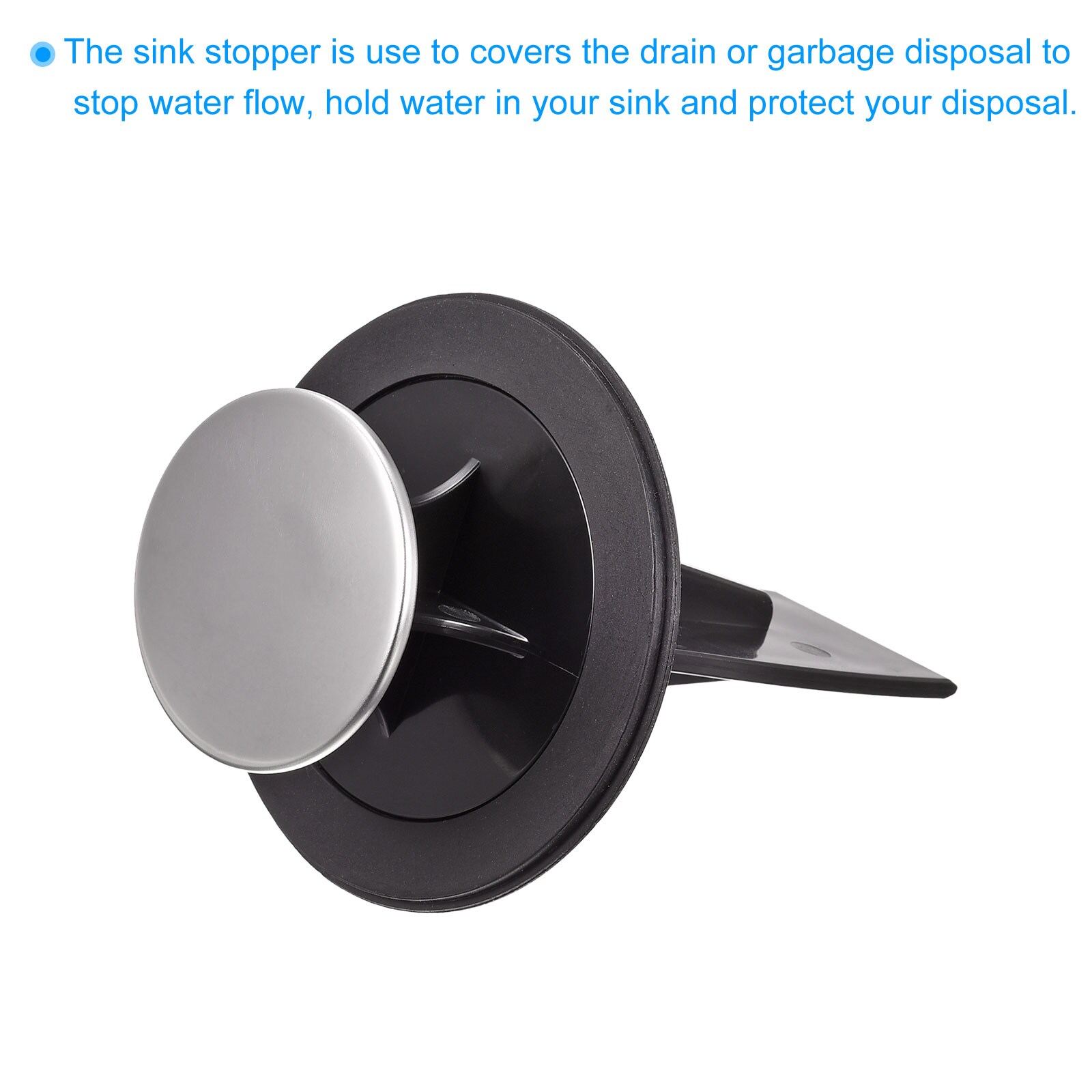 Unique Bargains Kitchen Sink Stopper Plunger Cutlery Guard for Garbage ...