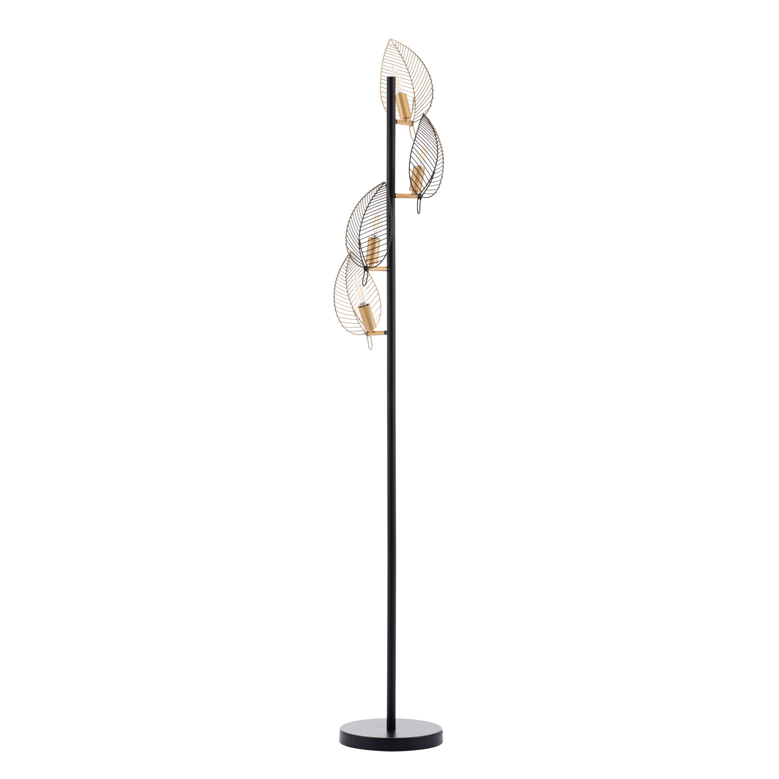 Huluwat Tree Floor Lamp for Living Room Reading Nook or Bedroom ...