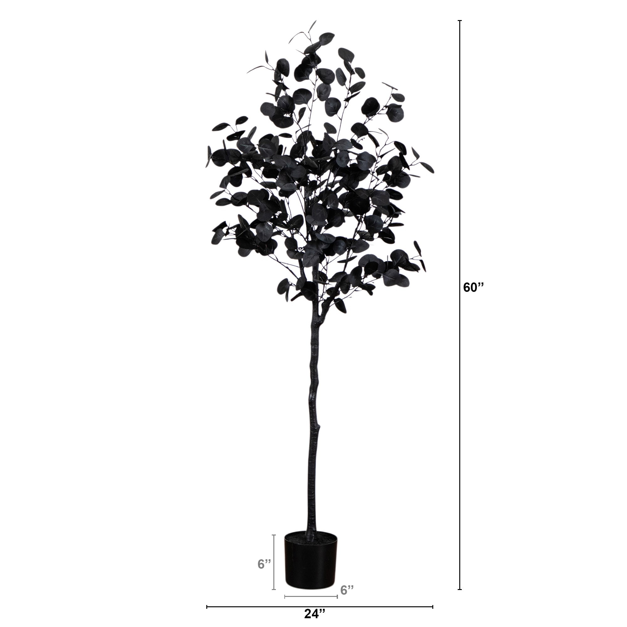 Nearly Natural 60-in Freestanding Artificial tree in the Halloween ...
