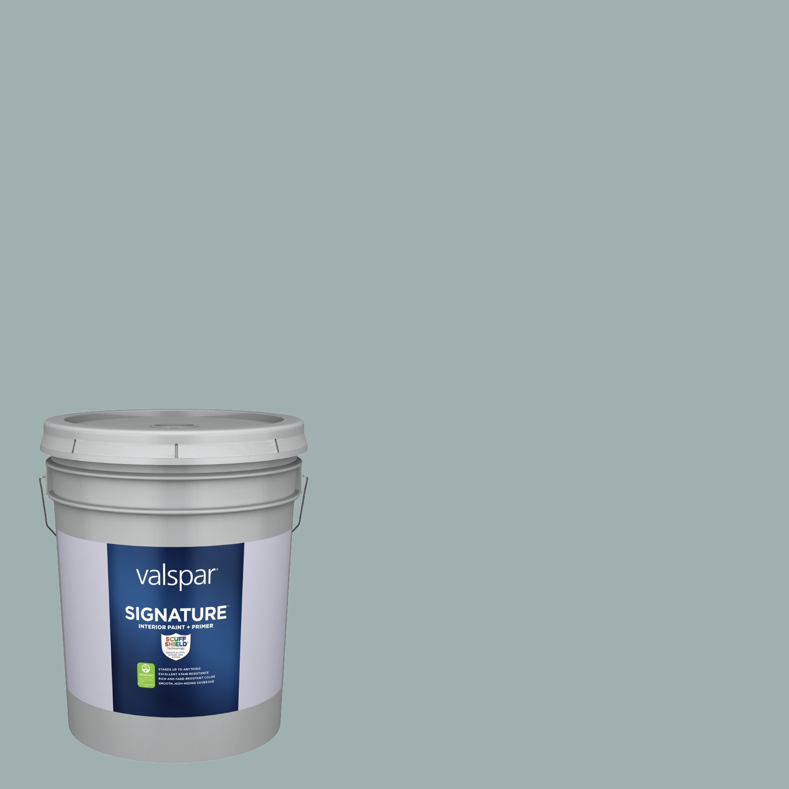 Valspar Signature Eggshell Blue Arrow 5001-3c Latex Interior Paint ...