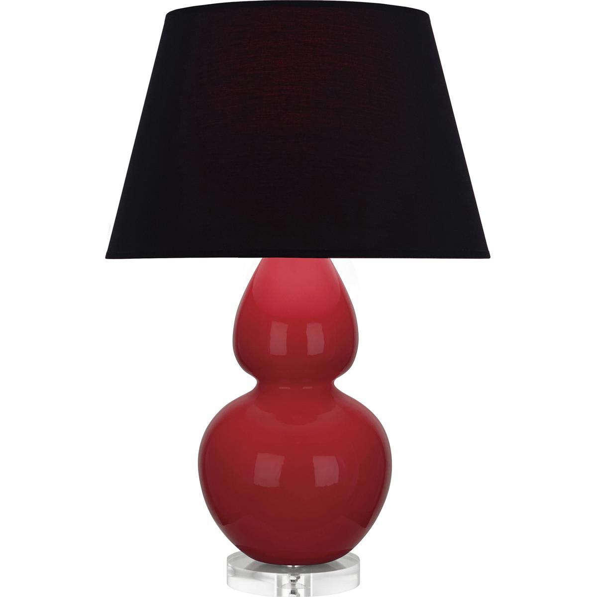 Robert Abbey Lighting Robert Abbey RR23K Double Gourd Table Lamp Ruby ...