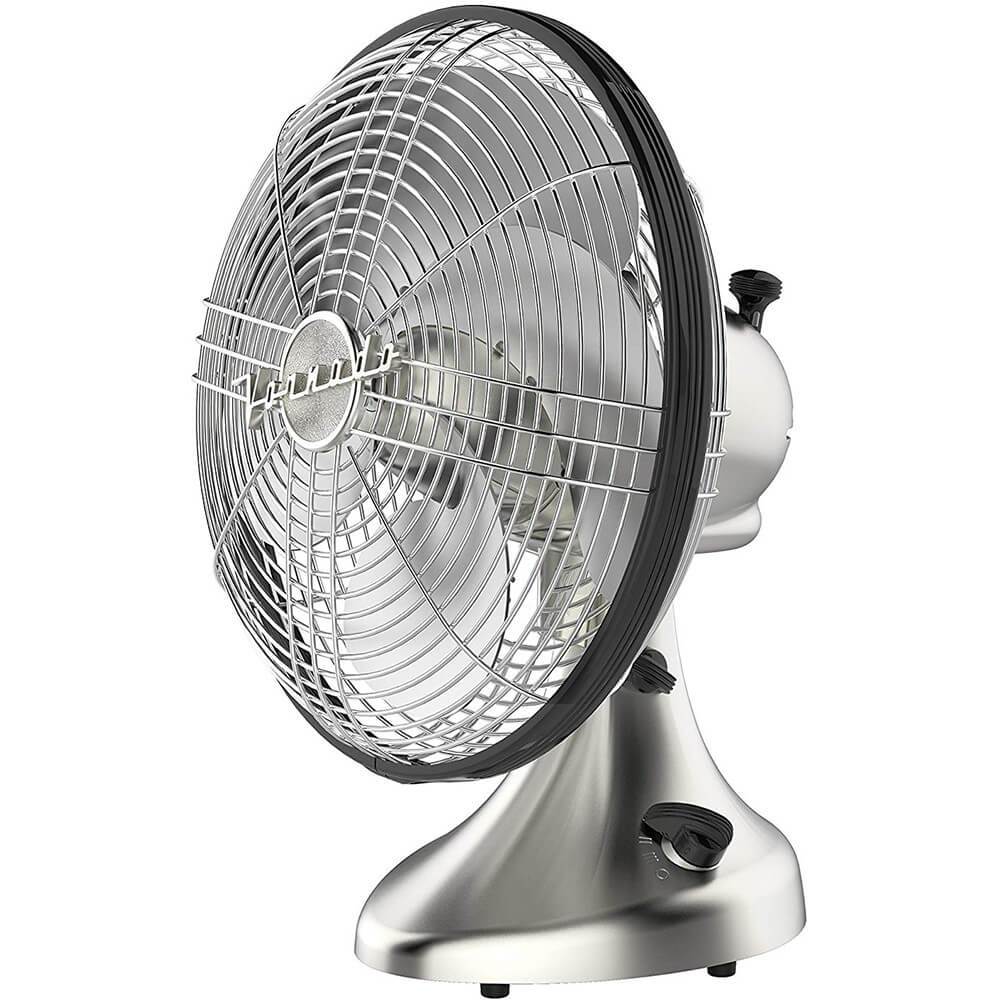Vornado SILVERSWAN17 Silver Swan Vintage Oscillating Fan in the ...
