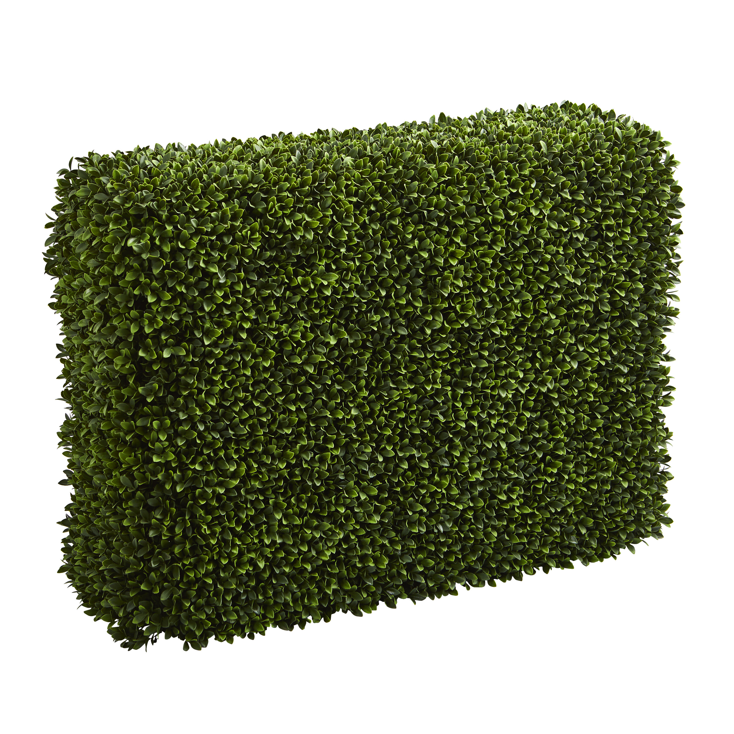 Nearly Natural 41-in Boxwood Artificial Hedge (Indoor/Outdoor) in the ...
