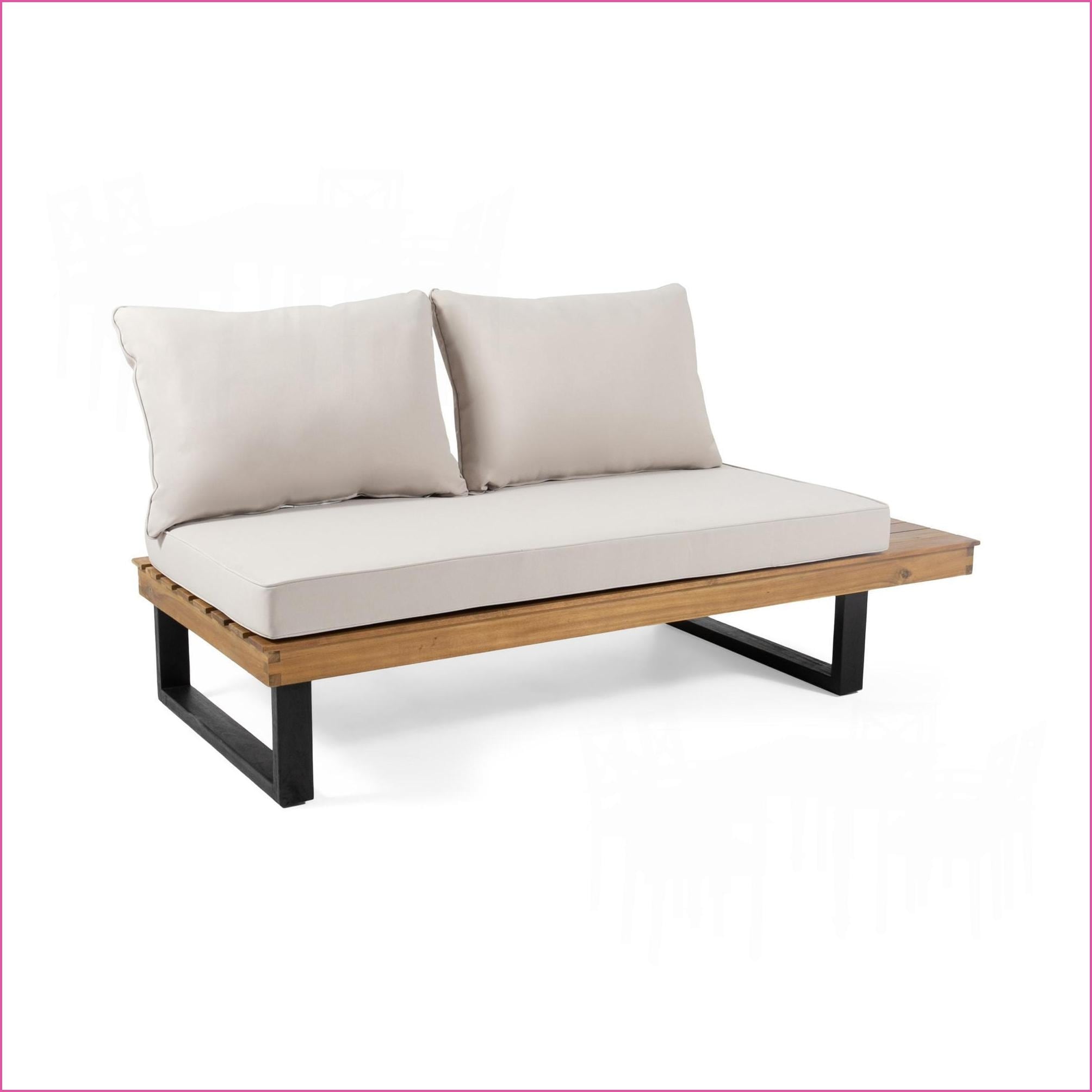Watnature Patio Sectional Sofa Set 4 Piece Classic Slat Design Beige ...