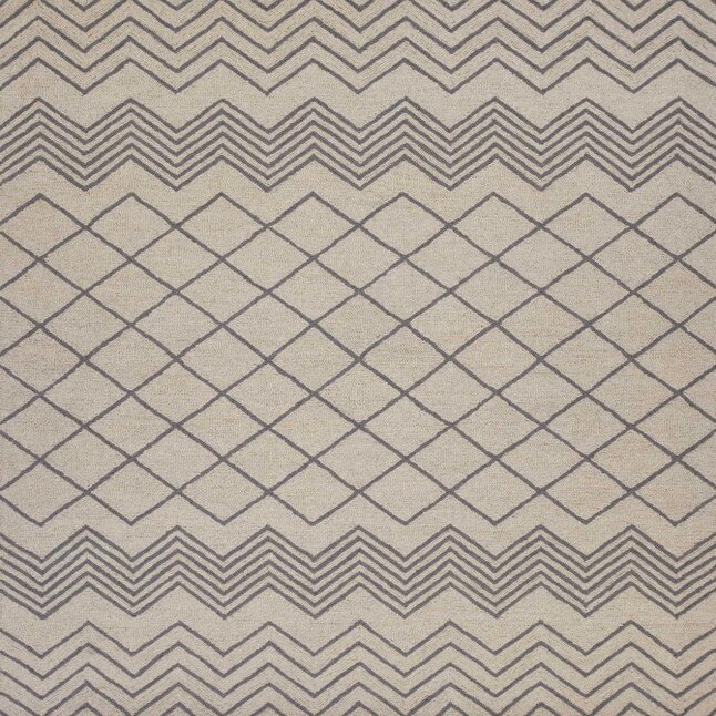 HomeRoots Bernadette 3 x 5 Gray Indoor Geometric Handcrafted Area Rug ... HomeRoots Bernadette 3 x 5 Gray Indoor Geometric Handcrafted Area Rug ...