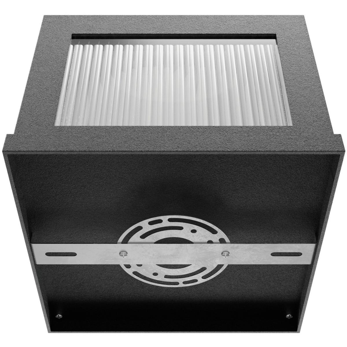 Avenue Lighting AV9904-BLK Avenue Outdoor LED 12 inch Black Pillar ...