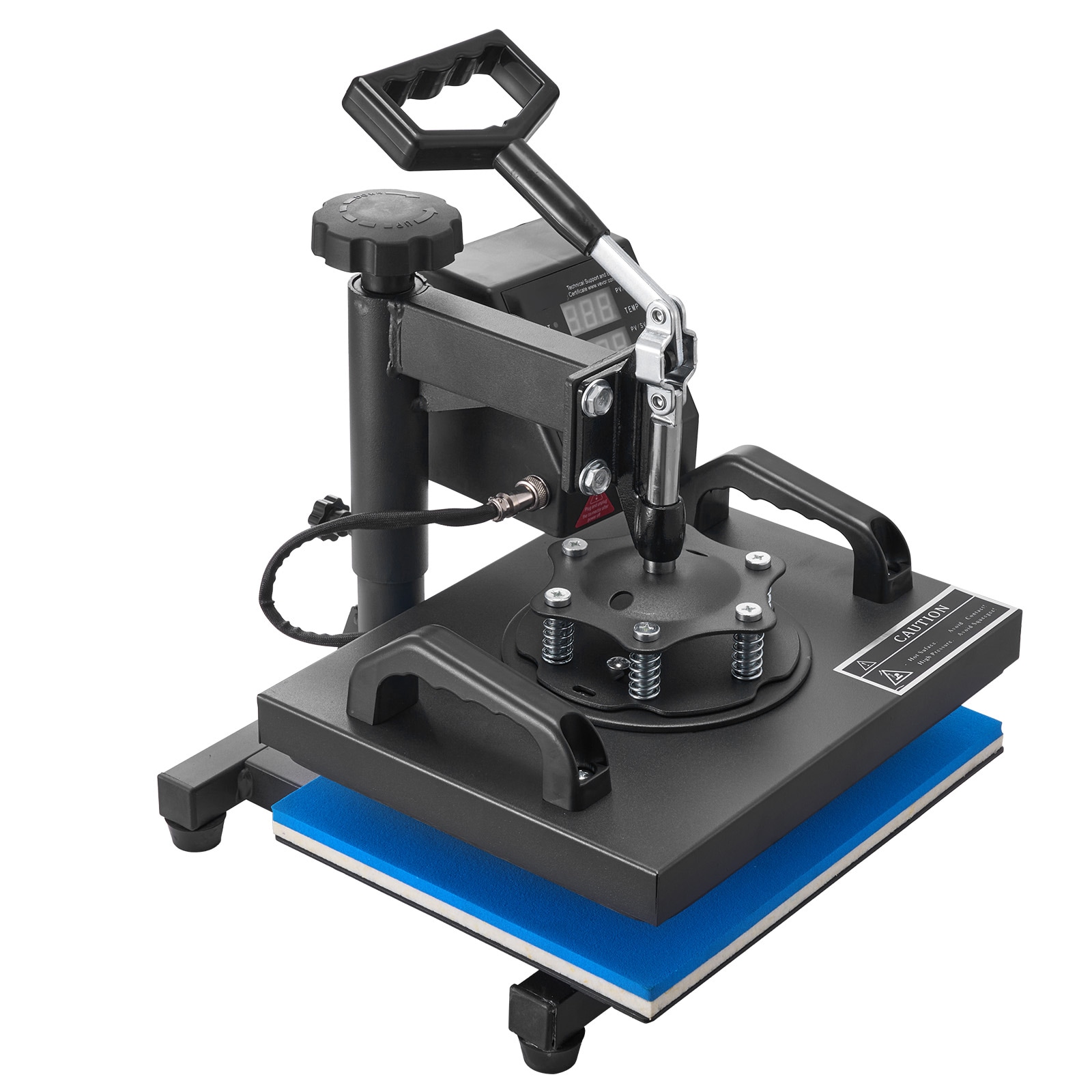 GIVIMO Heat Press Machine 12-in x 10-in T-Shirt Heat Press 360-Degree ...