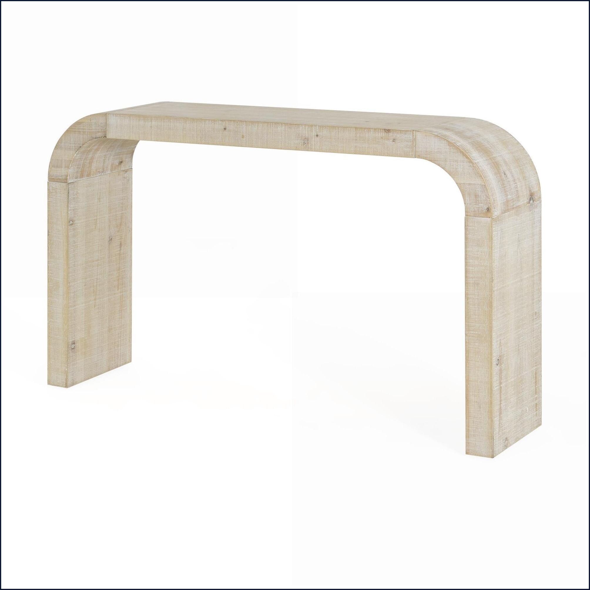 Watnature Mirod 52 Rustic Cedar Veneer Coffee Table for Entry orLiving ...