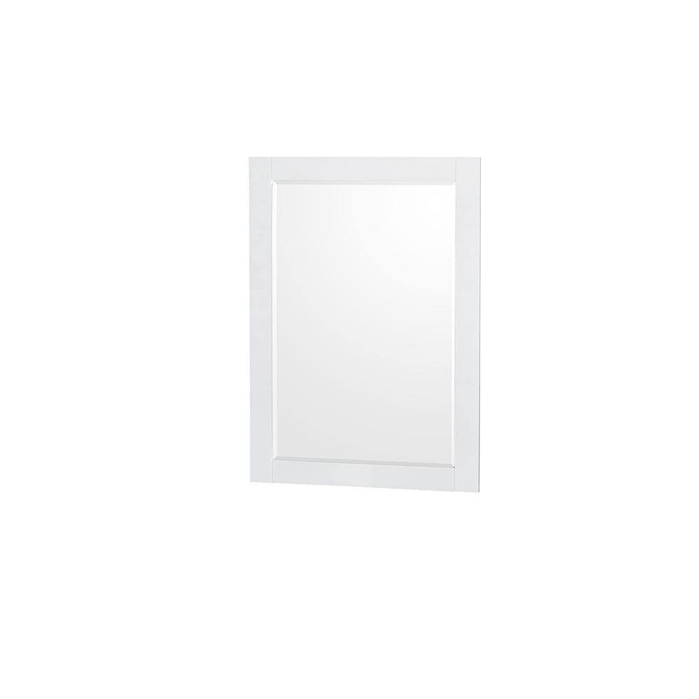 Wyndham Collection Sheffield 48-in White with Brushed Chrome Trim ...
