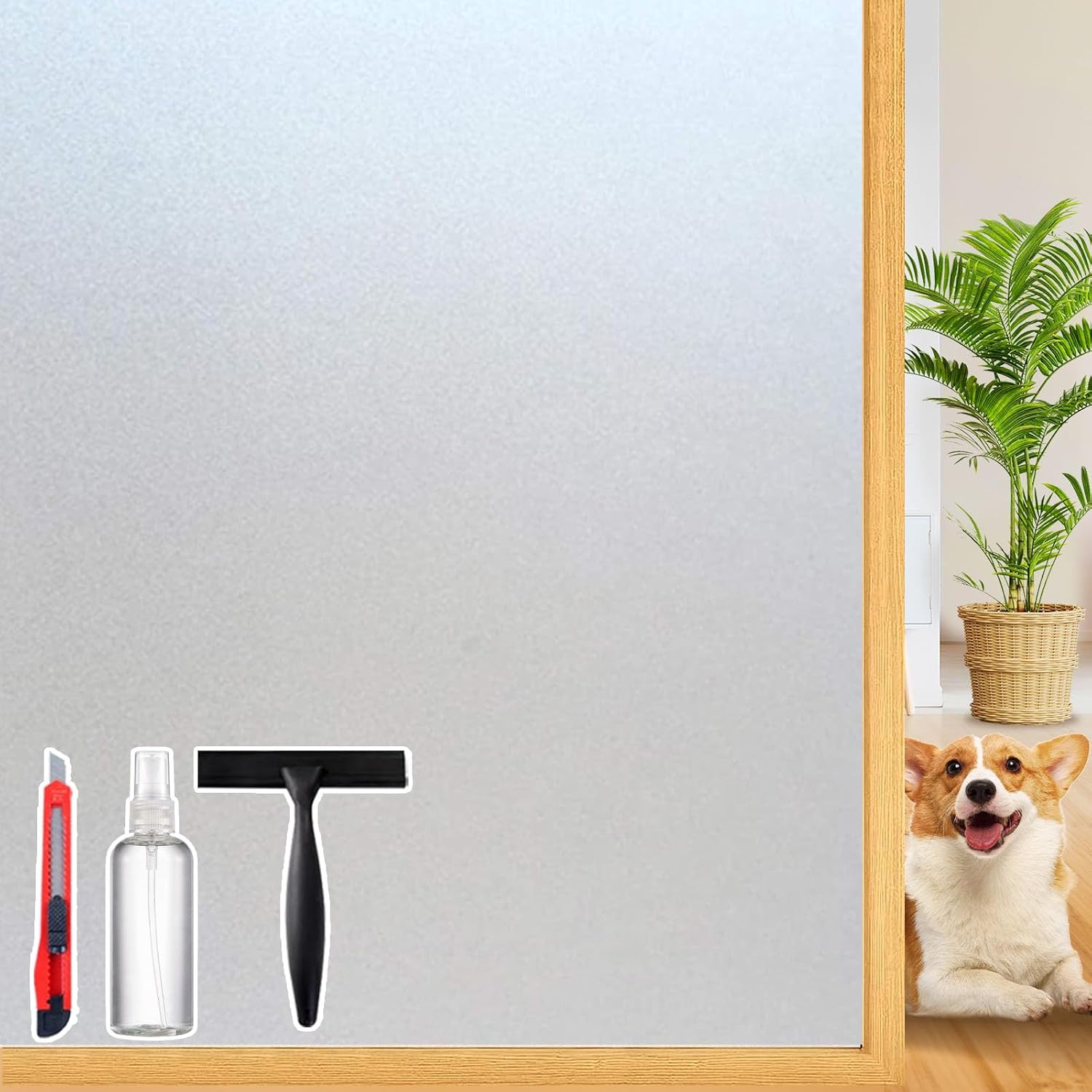 Dwersty One Way Privacy Window Film Static Cling Removable Heat ...