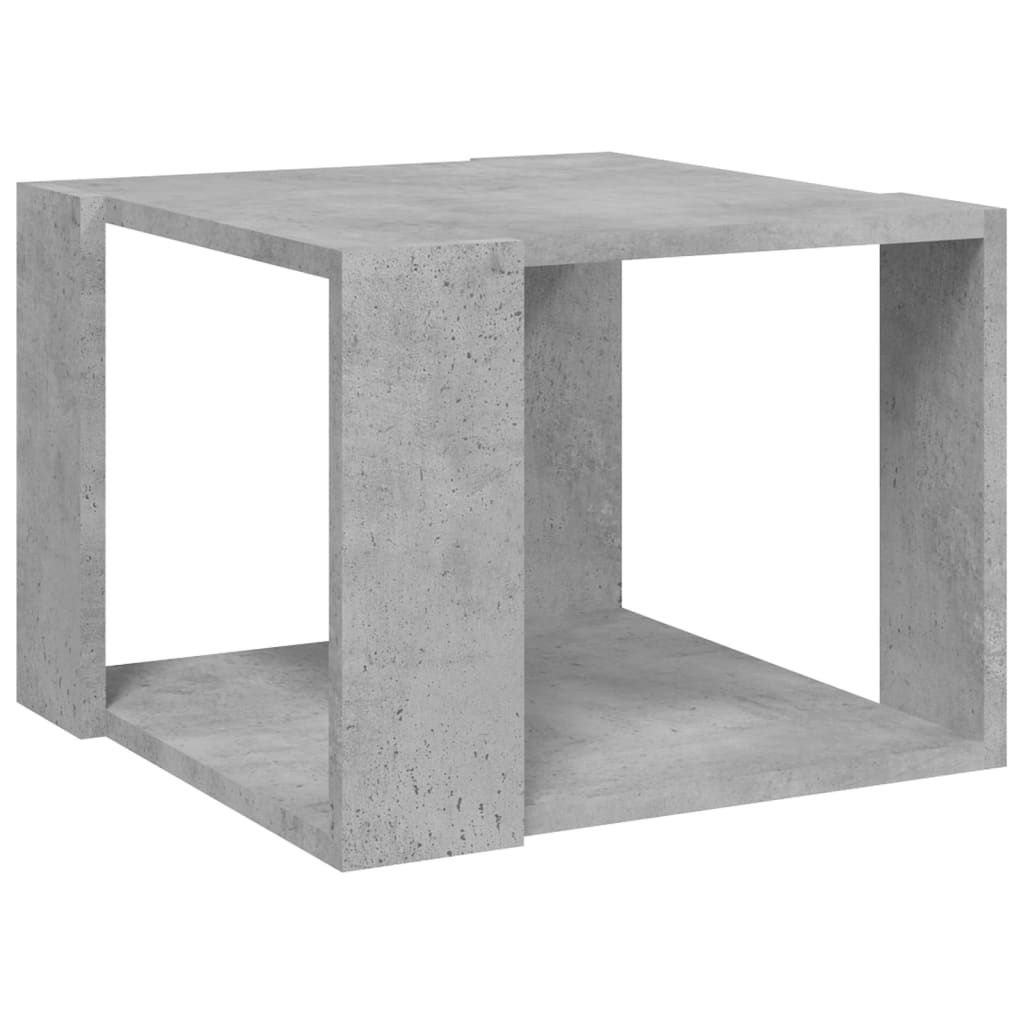 Boyel Living 15.7 x 15.7 x 11.8 in Coffee Table Concrete Gray ...