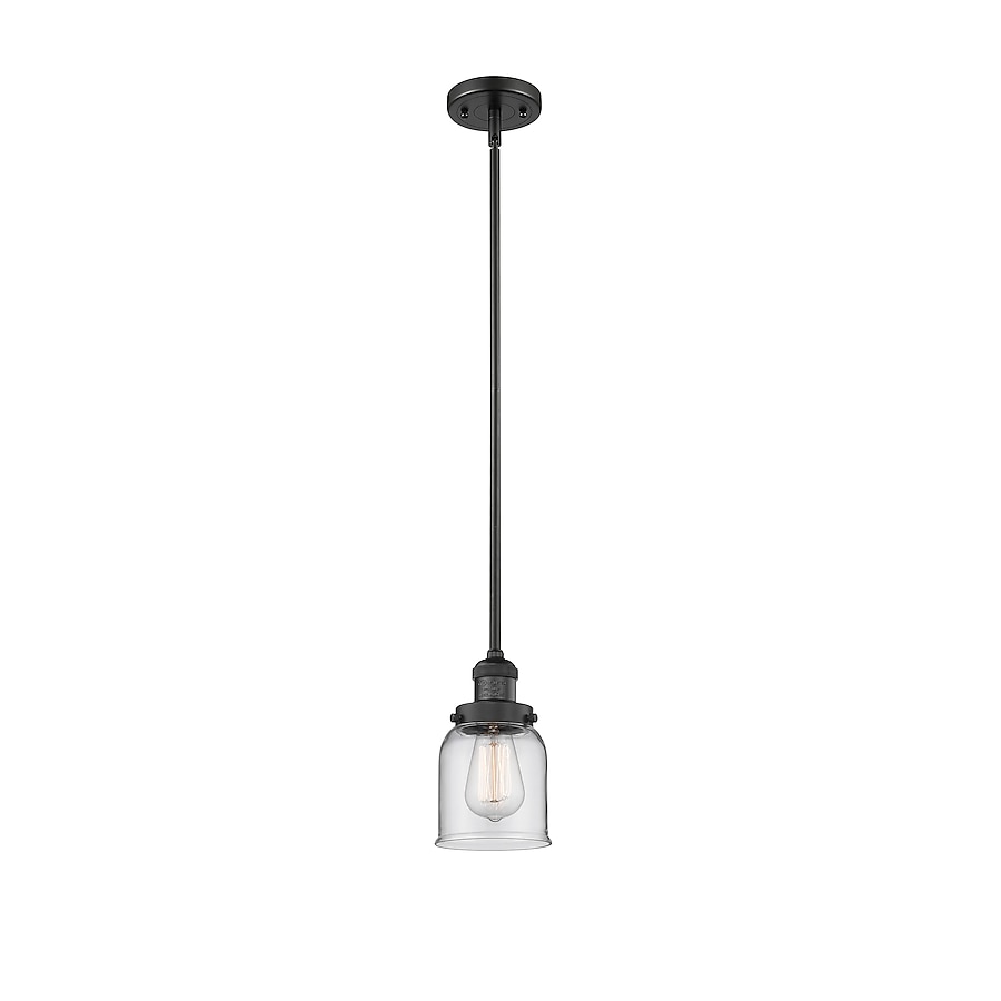 Innovations Lighting Bell Matte Black Moderncontemporary Clear Glass Bell Medium Hanging
