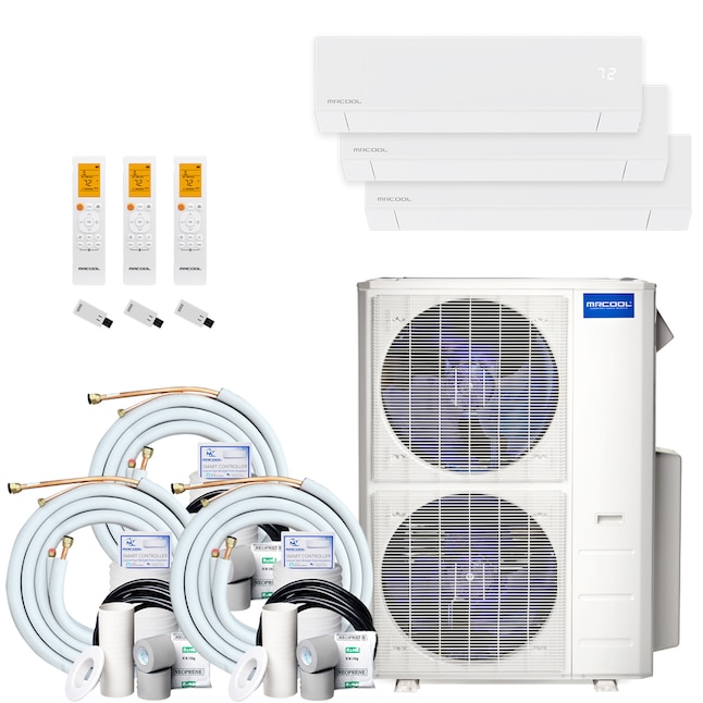 Mrcool Multi Zone Series Triple Zone 42000 Btu 23 4 Seer Ductless Mini