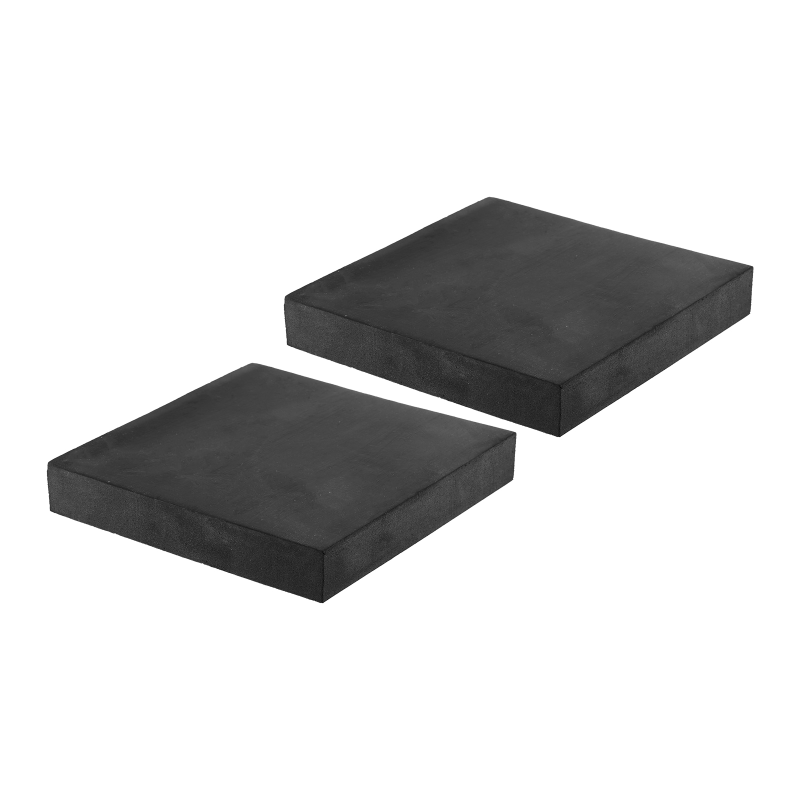 PATIKIL 2pcs Rubber Anti-Vibration Pads Square Vibration Isolation Mats ...