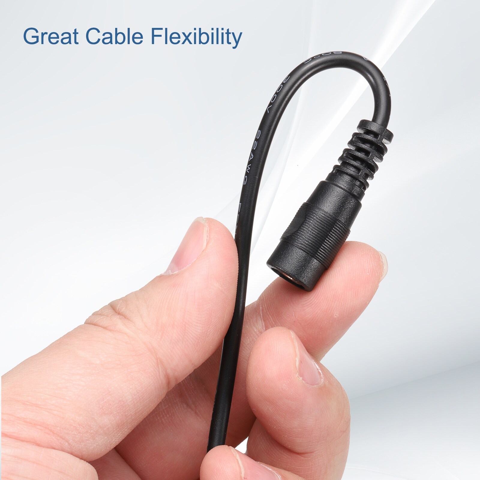 Unique Bargains 3pcs DC Power Pigtails Cable 3.5mm x 1.35mm Female ...